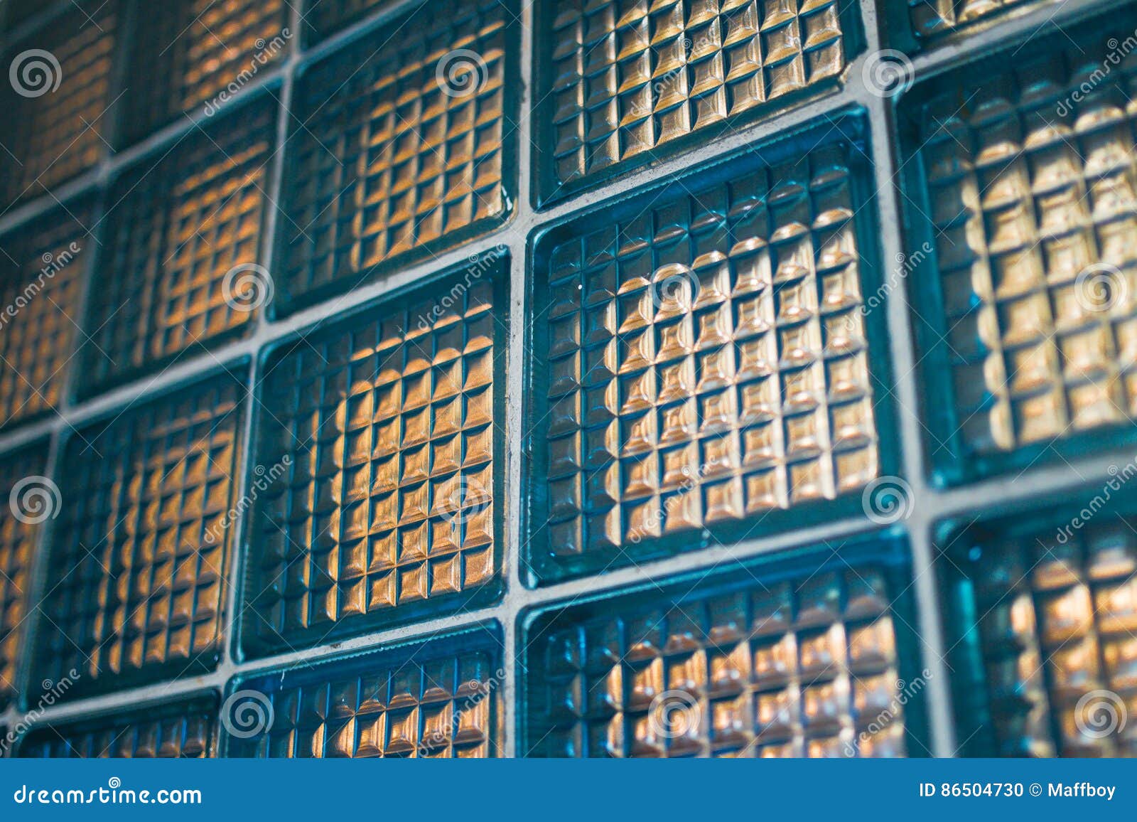 Decorative Glass Blocks stock photo. Image of design - 86504730