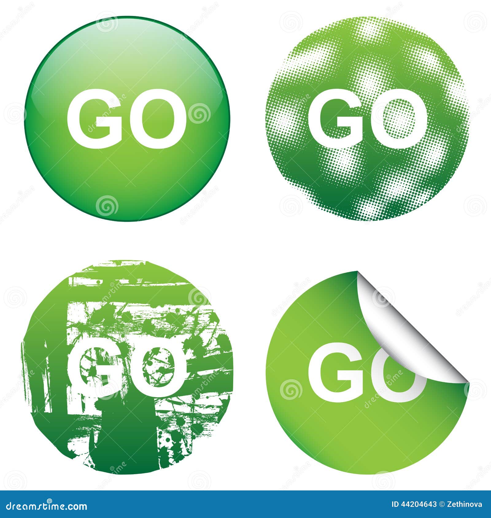 Decorative GO Signs stock illustration. Illustration of decoration ...