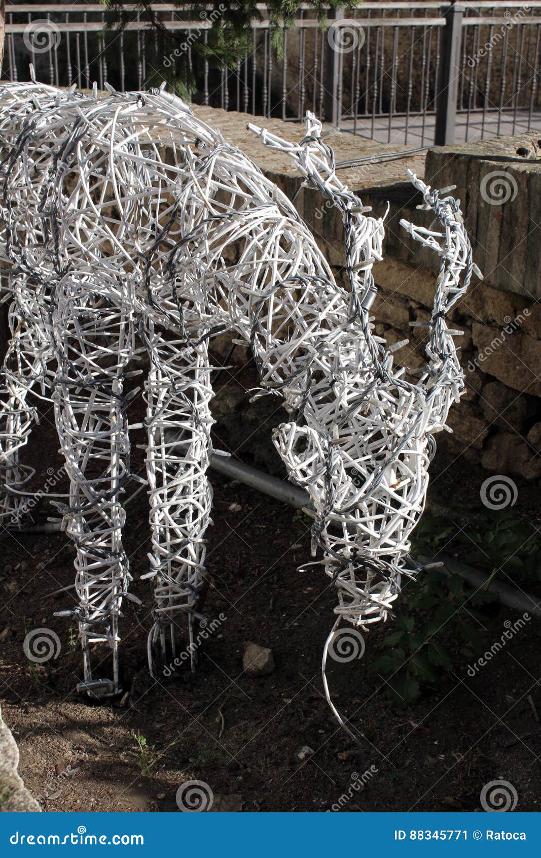 Decorative goat statue stock image. Image of sculpture - 88345771