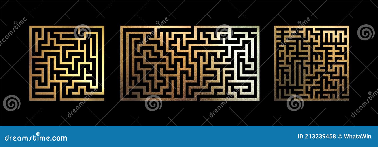 Texture Of Labyrinth On A Yellow Background Royalty-Free Stock ...