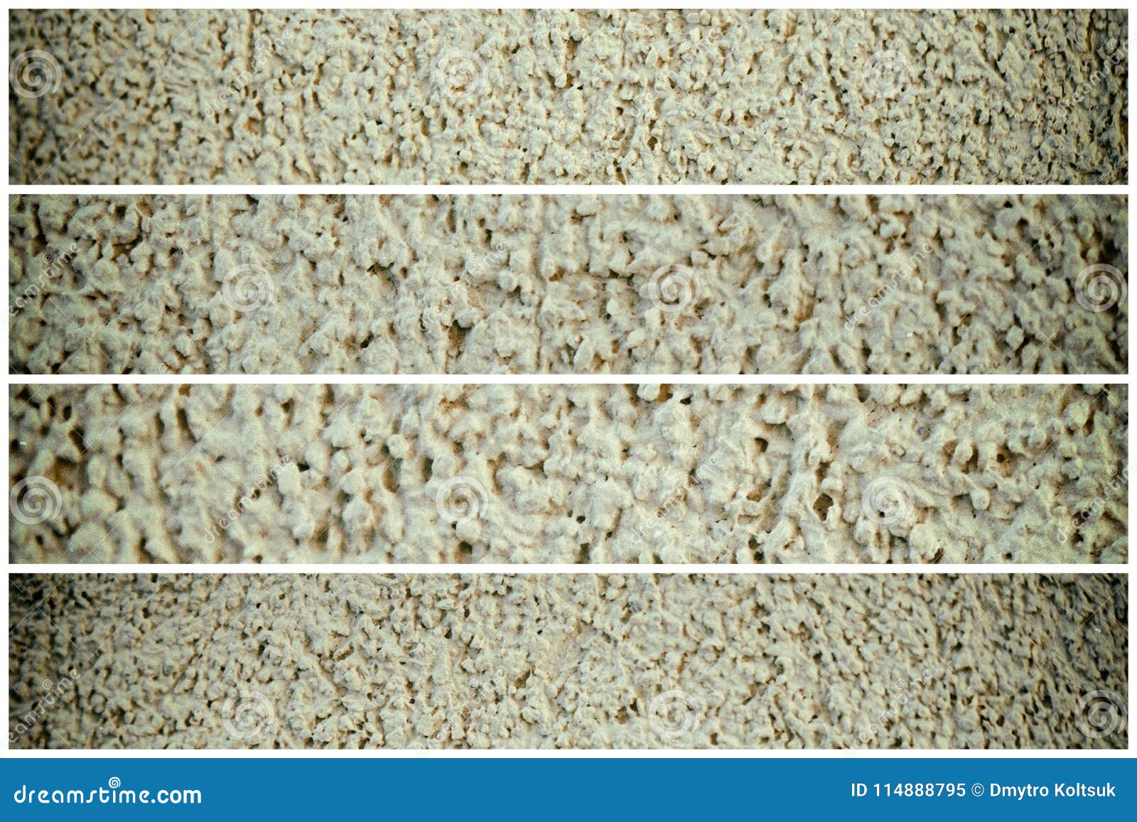 Decorative Golden Plaster Texture on the Wall - Art Brush Stroke ...