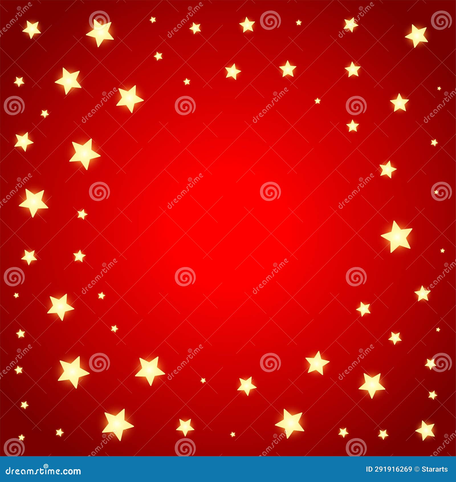 Golden Twinkle Stars Background Vector Illustrations | CartoonDealer ...