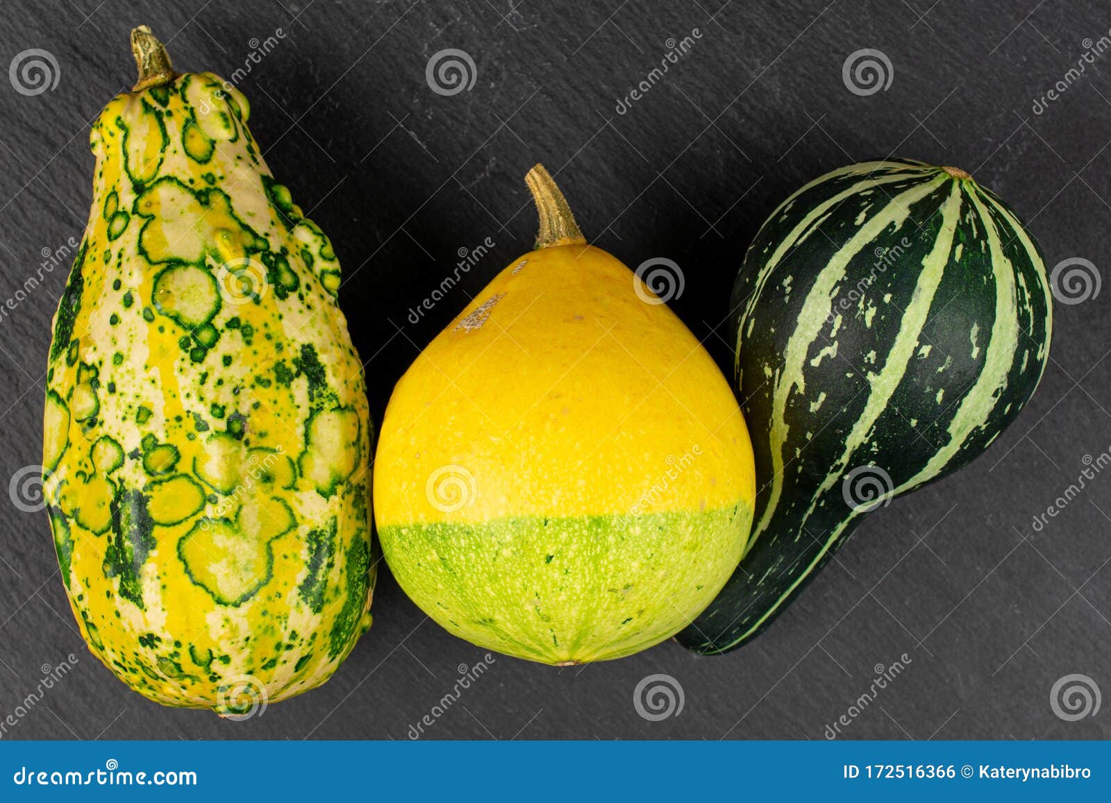 Decorative Gourd on Grey Stone Stock Photo - Image of exquisite, deep ...