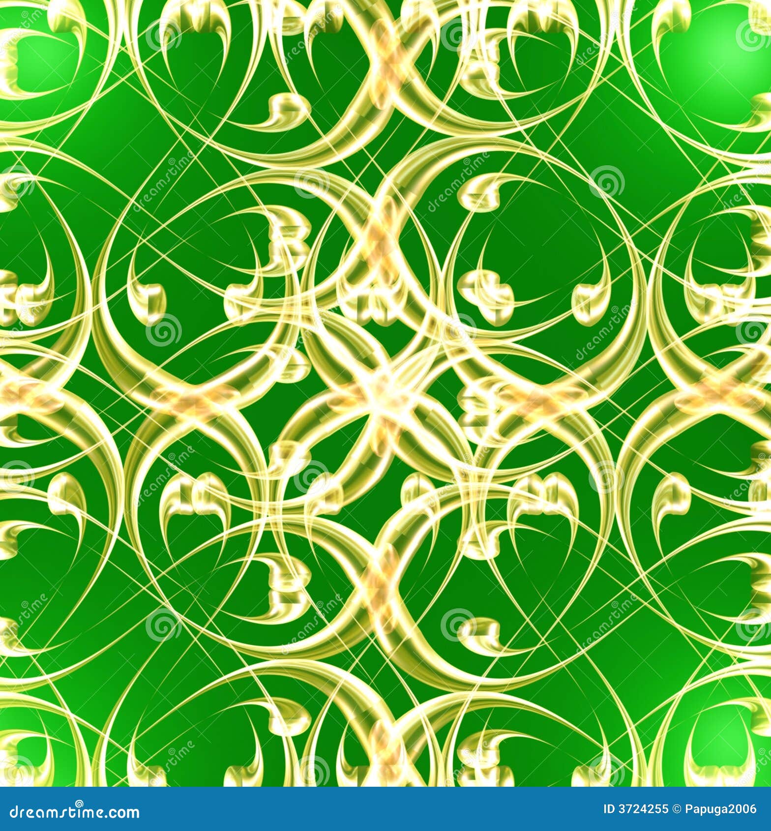 Decorative Green Background Stock Image | CartoonDealer.com #3724255