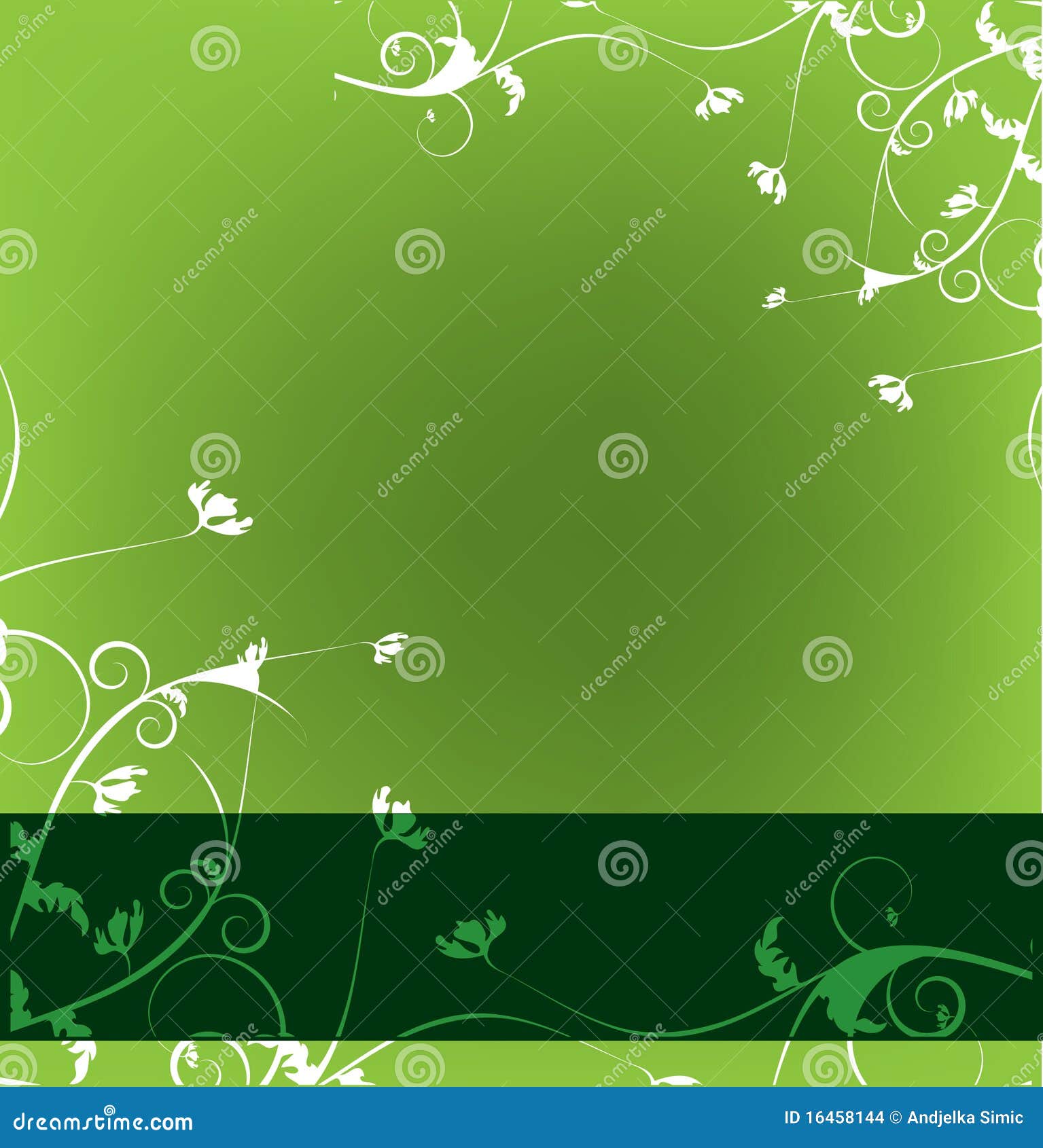 Decorative green design stock vector. Illustration of decorative - 16458144