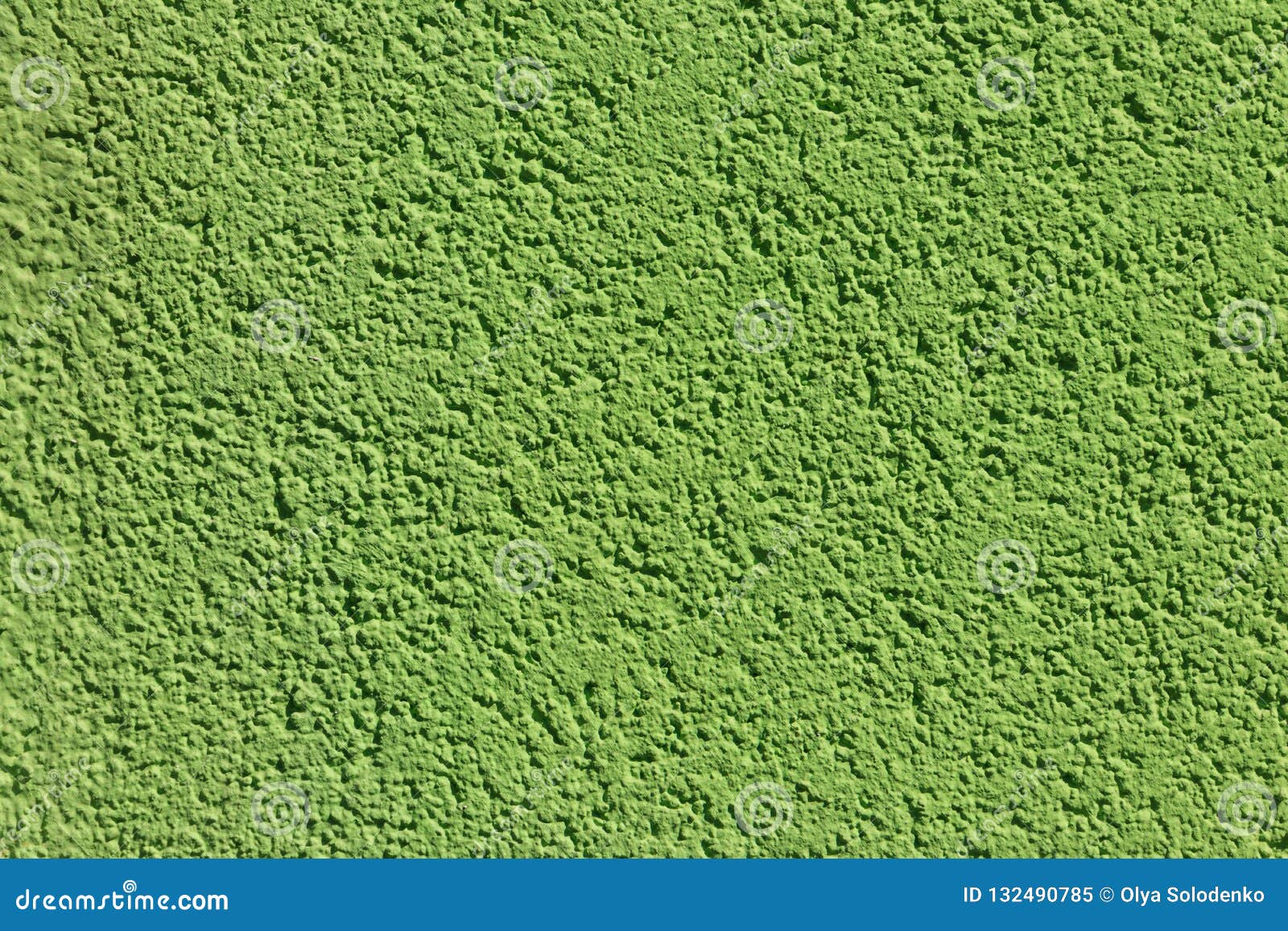 Decorative Green Plaster Texture on the Wall Stock Image - Image of ...