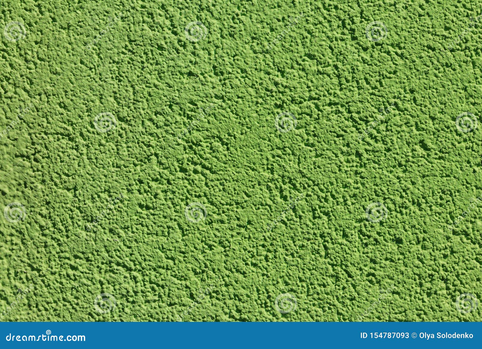 Decorative Green Plaster Texture on a Wall. Texture of the Green Stucco ...