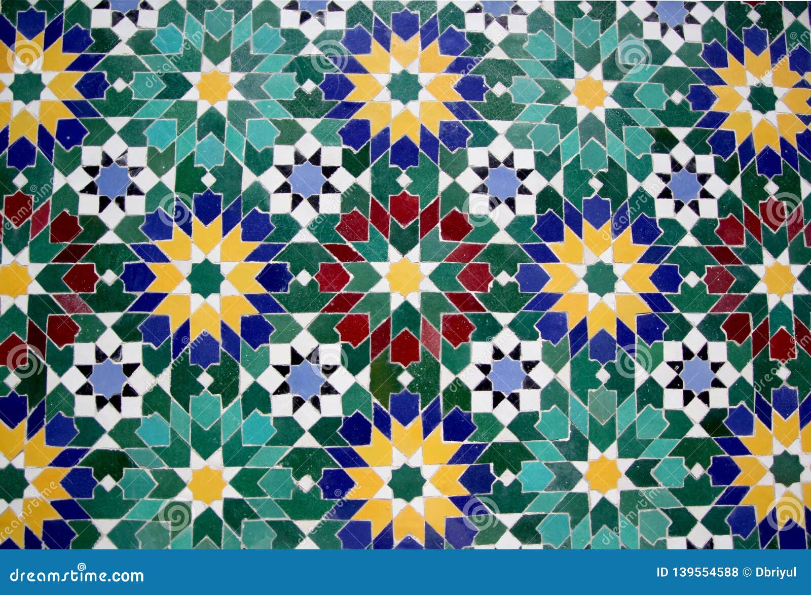 Decorative Hand Made Tiles and Mosaic Patterns Stock Photo - Image of ...