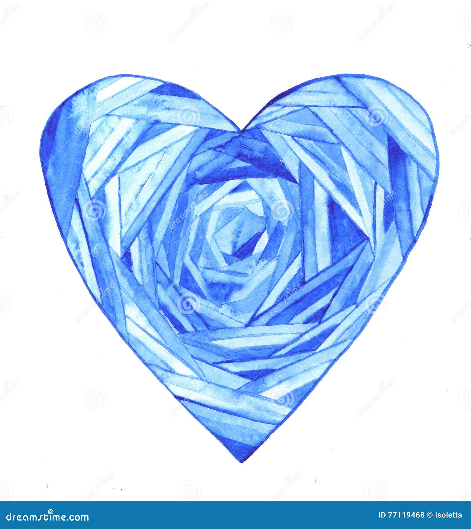 Decorative Heart Shape stock illustration. Illustration of icon - 77119468