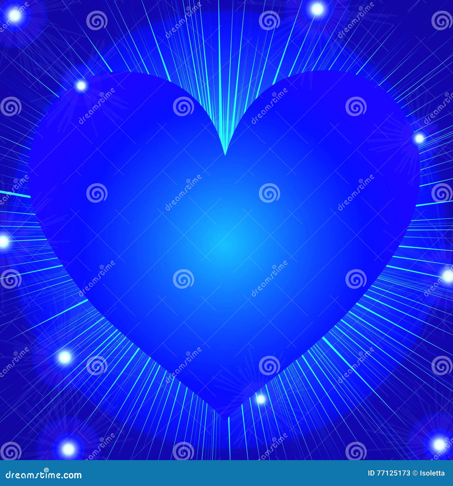 Decorative Heart Shape stock illustration. Illustration of heart - 77125173