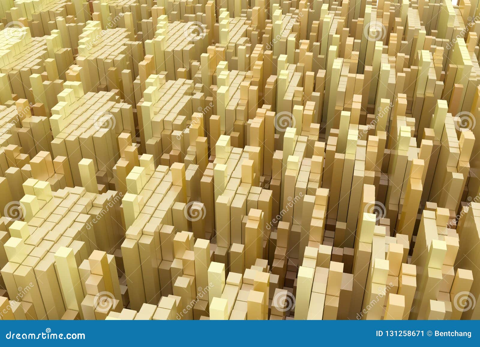 Decorative, Illustrations Shape Composition, Geometric Structure Blocks ...