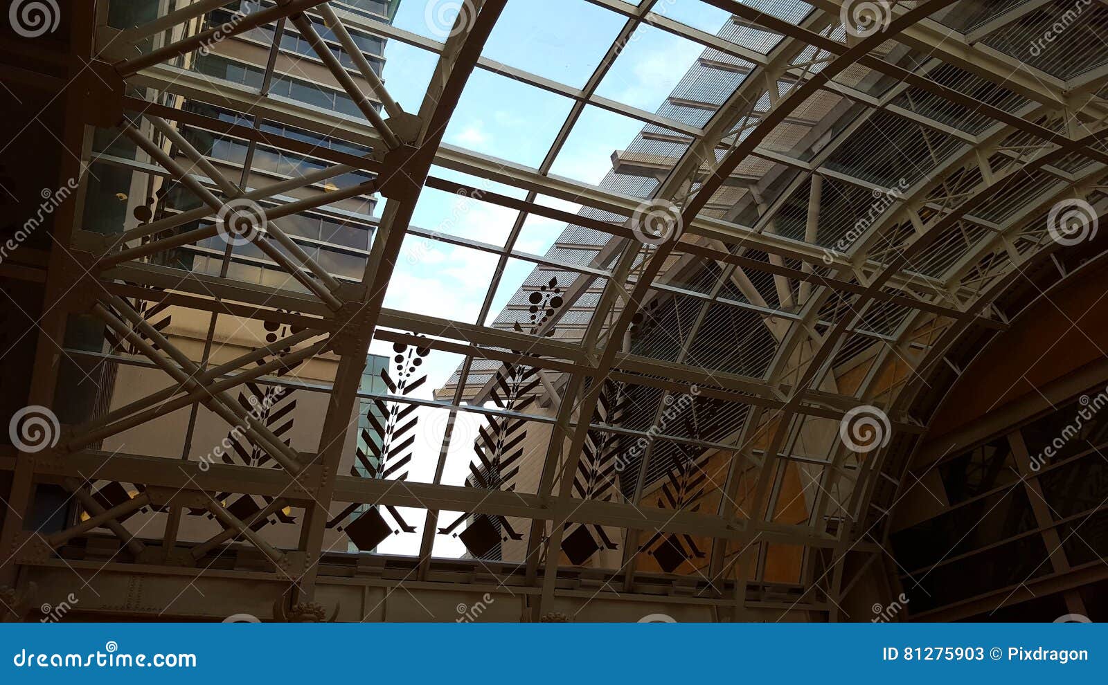 Interior Archway Arch Architecture Of Old Historic Vintage Shopping ...