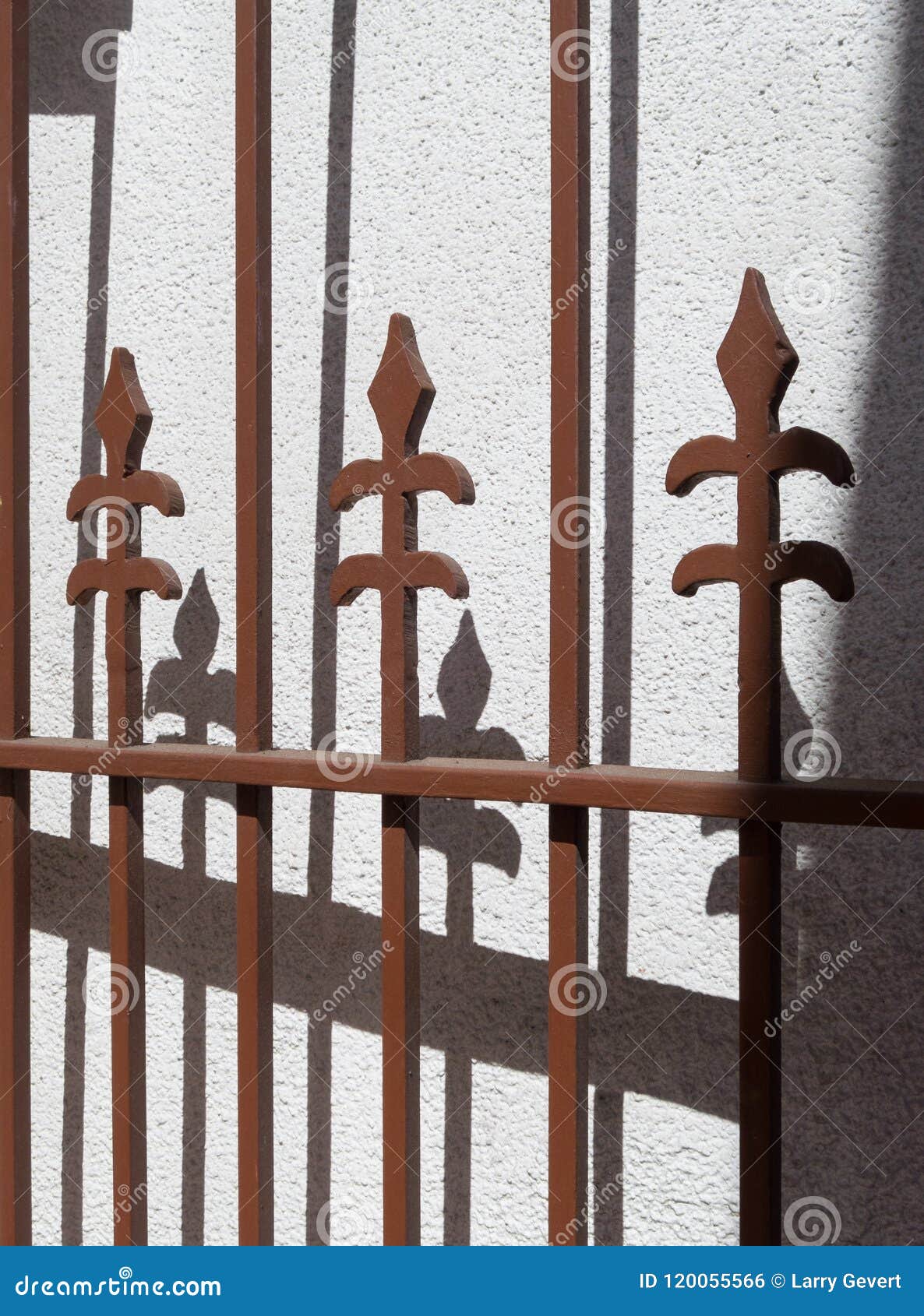 Decorative iron gate stock photo. Image of courtyard - 120055566