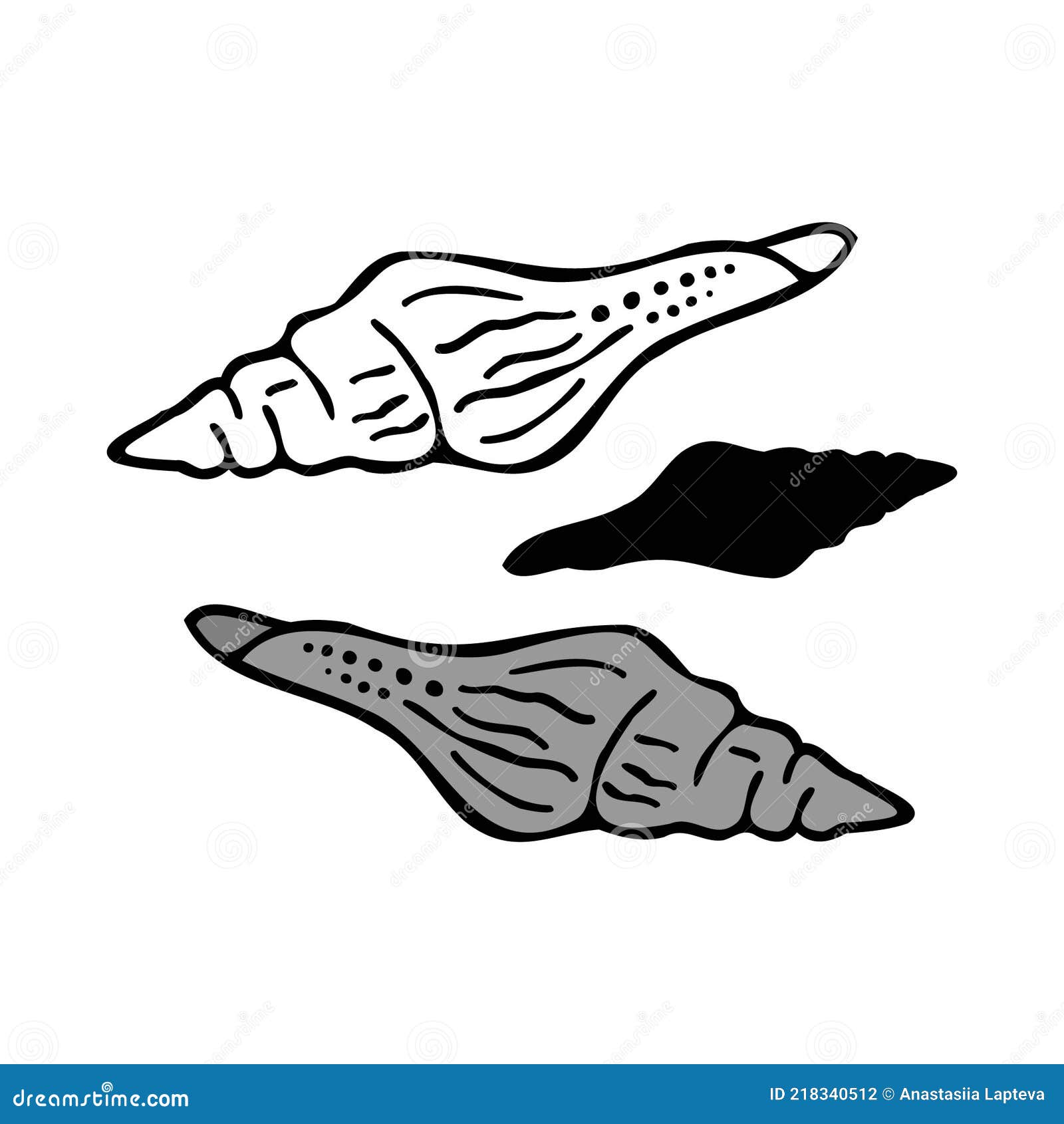 Decorative Isolated Black and White Vector Elegant Illustration Design ...