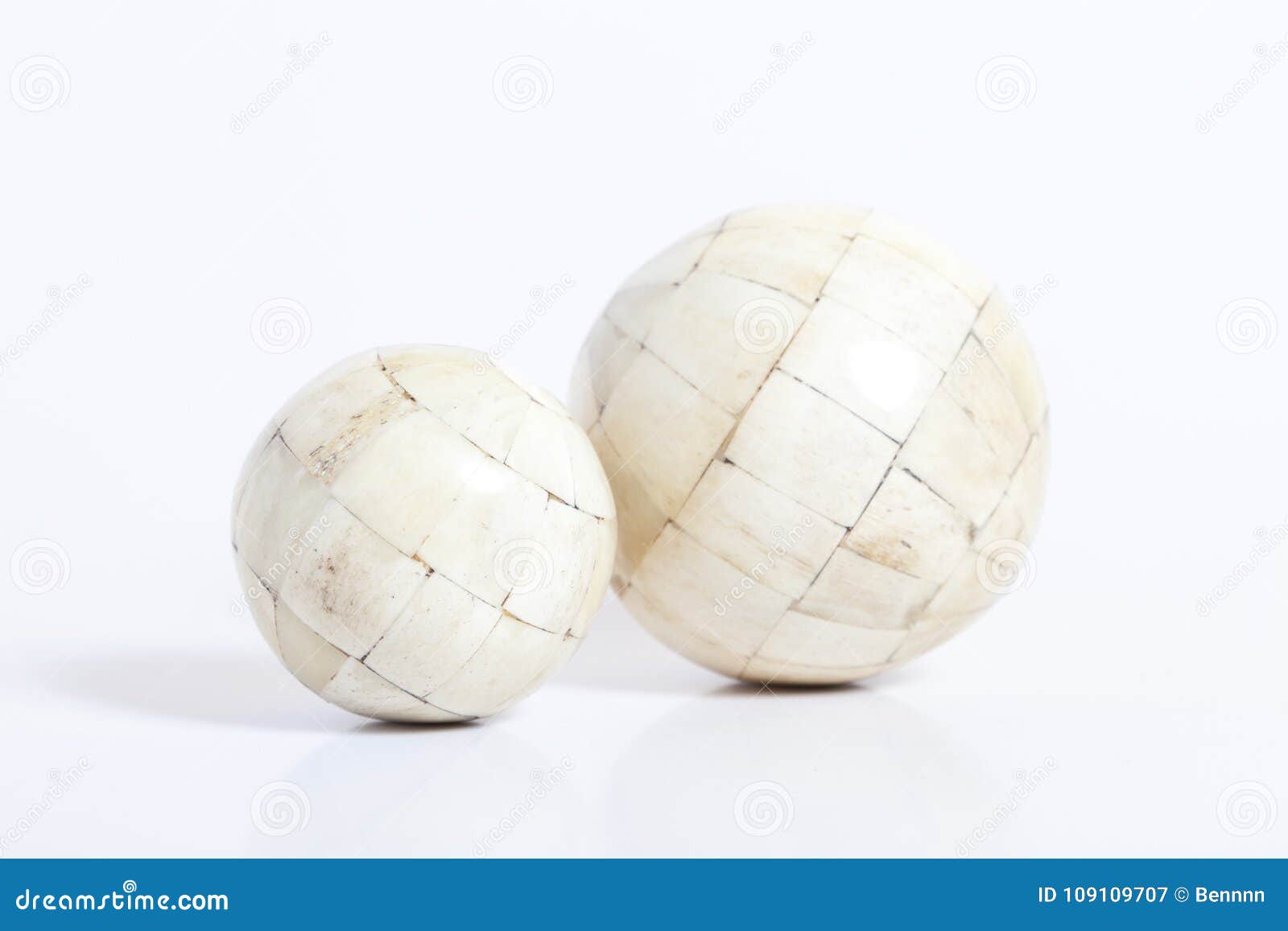 Decorative Ivory Ball for Home Stock Image - Image of ivory, home ...
