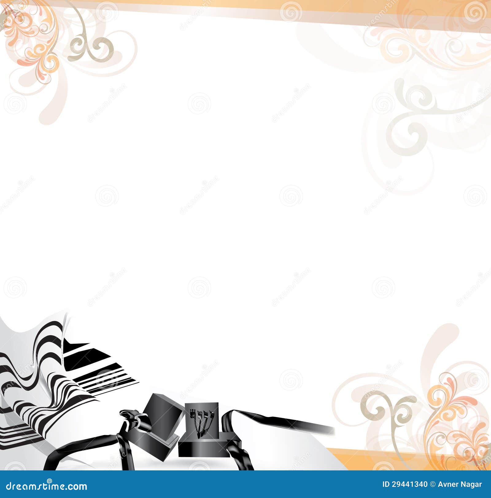 Decorative Jewish Background Stock Illustration - Illustration of ...