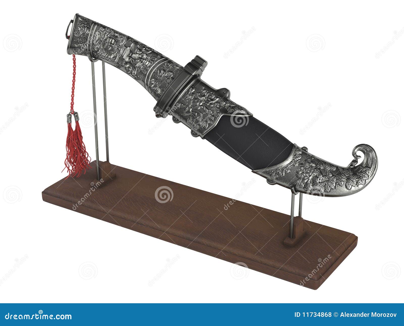 Decorative_knife stock illustration. Illustration of knife - 11734868