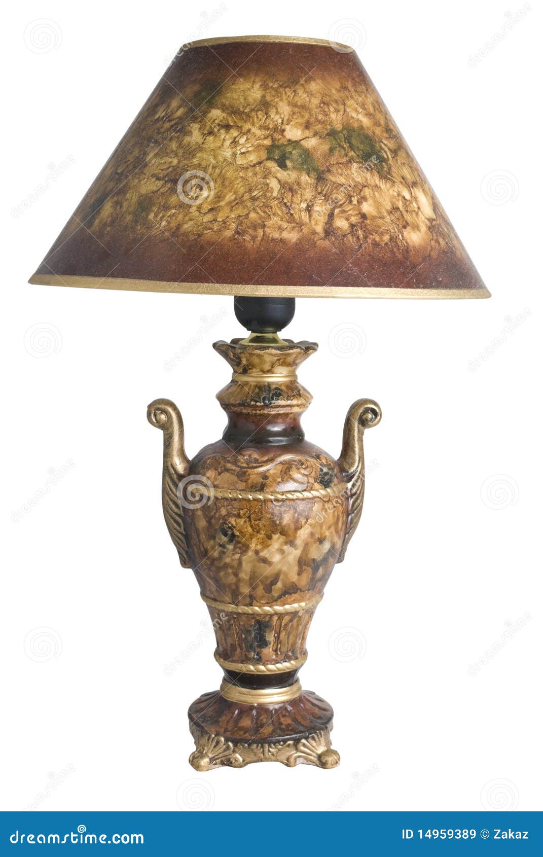 Decorative lamp | Isolated stock image. Image of isolated - 14959389