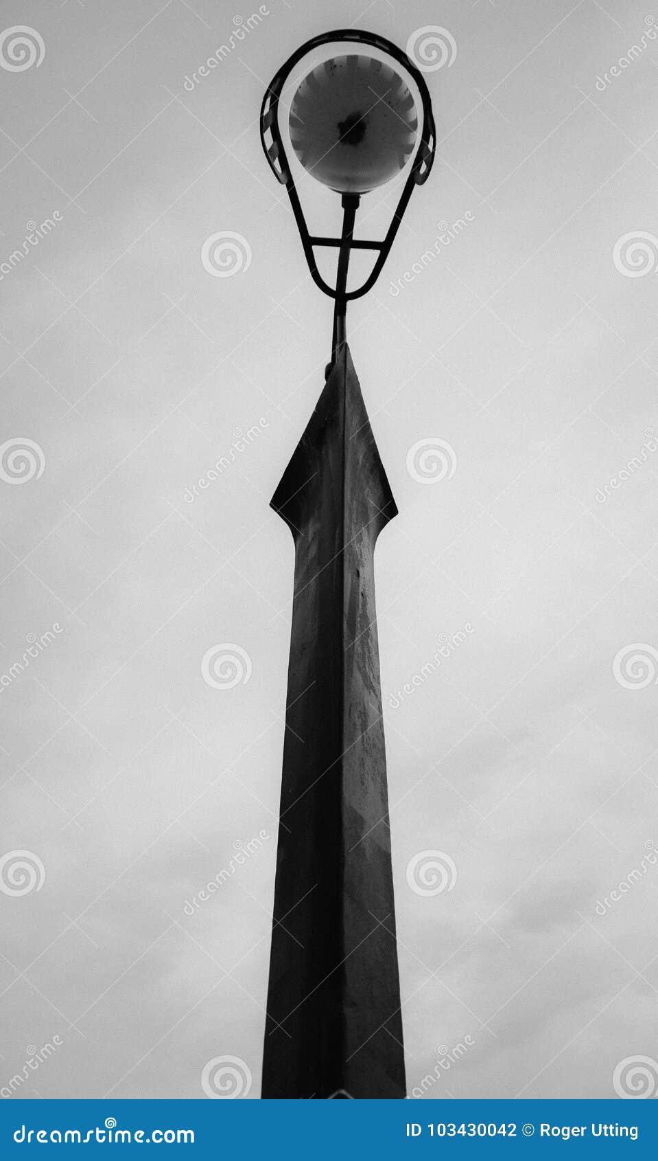 Decorative Lamp Post stock photo. Image of light, capital - 103430042