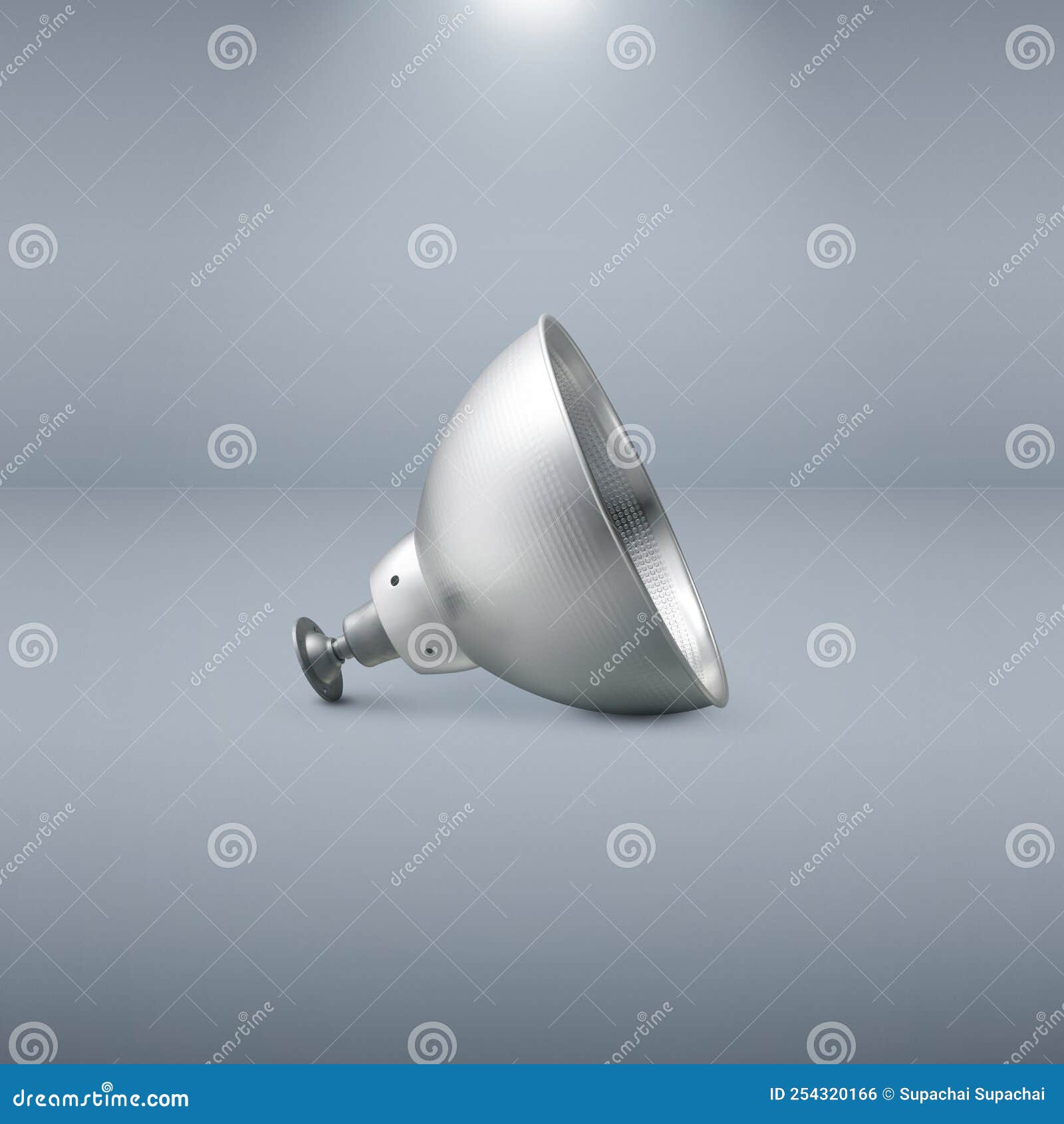Decorative Lamp in the Studio Floor Stock Illustration - Illustration ...
