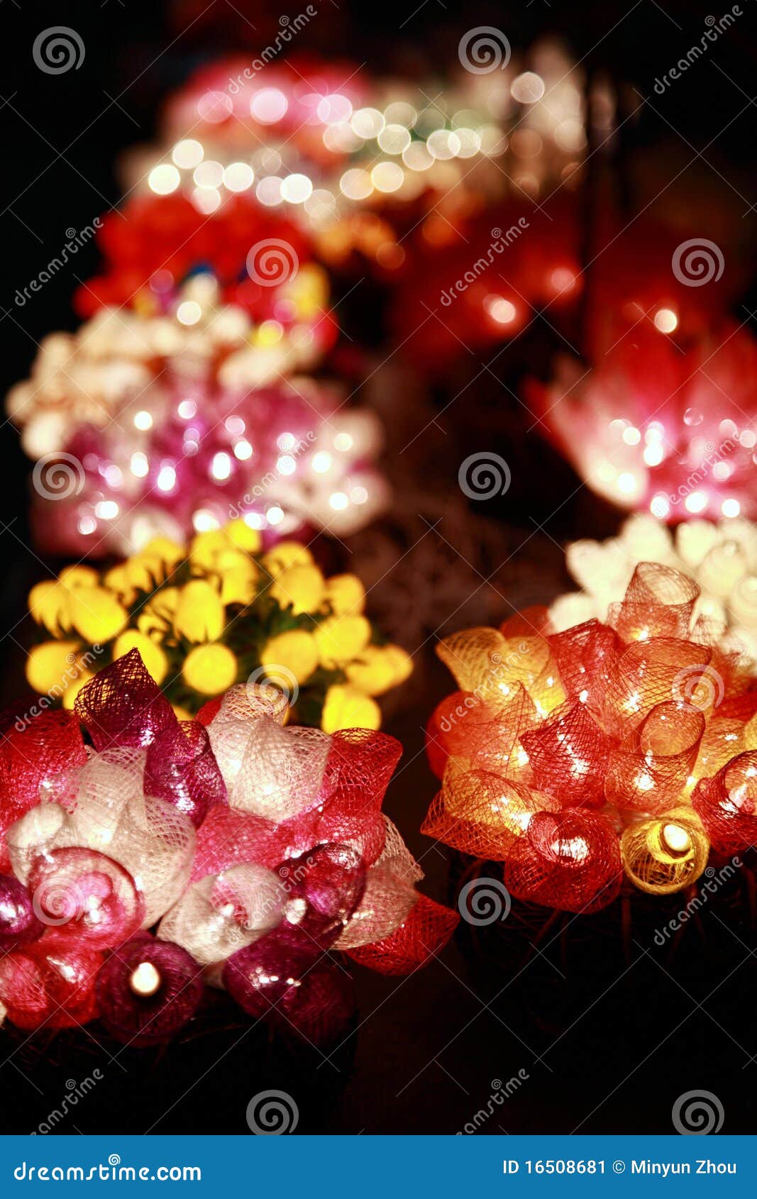 Decorative Lights stock image. Image of abstract, celebration - 16508681