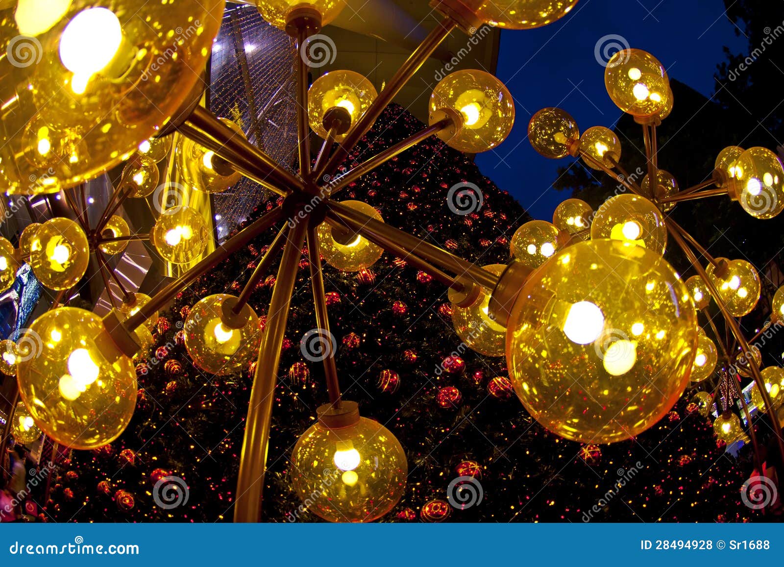Decorative lights stock photo. Image of globes, shaped - 28494928