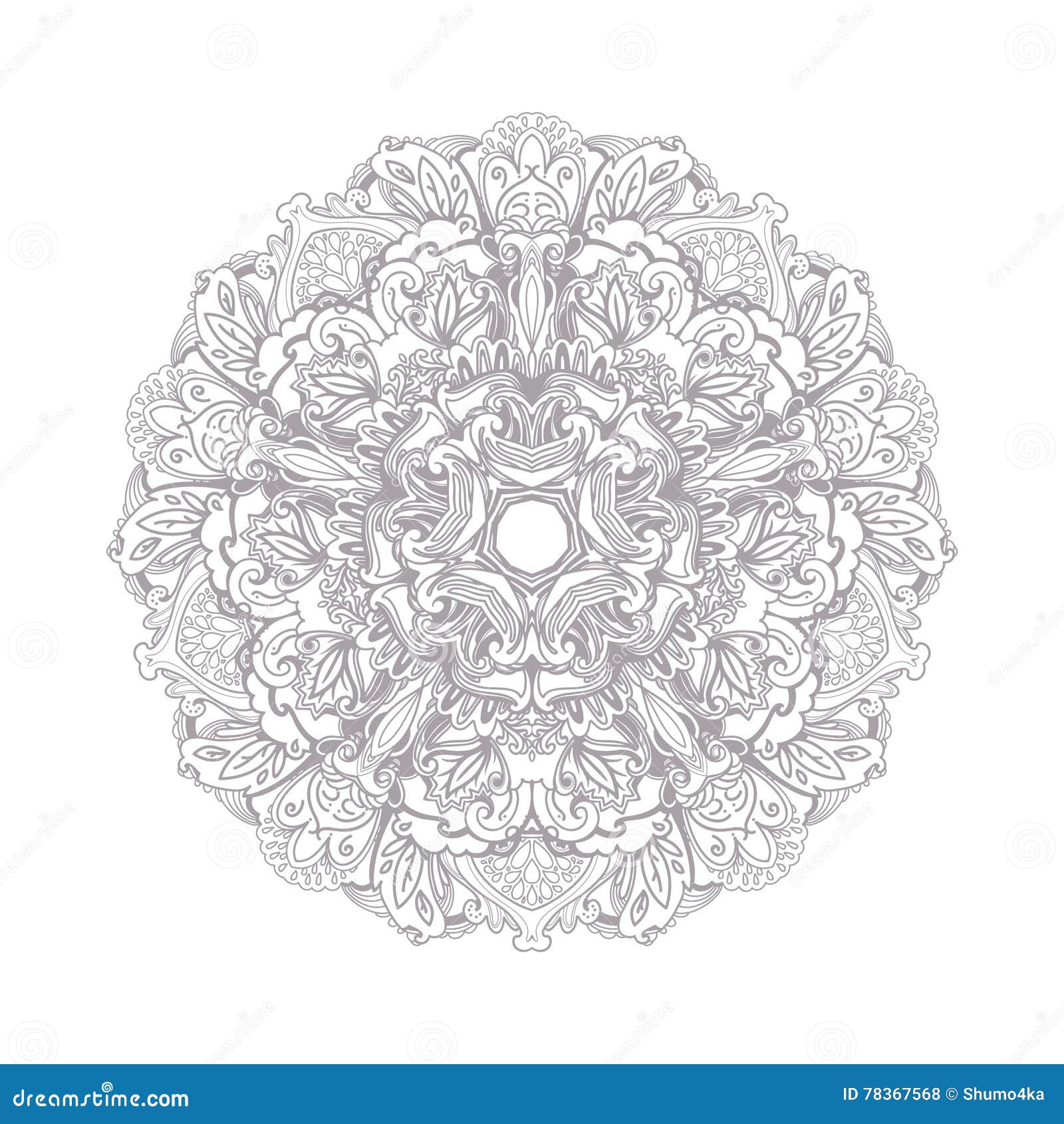 Decorative Line Art Frame for Design Template. Elegant Vector Element ...