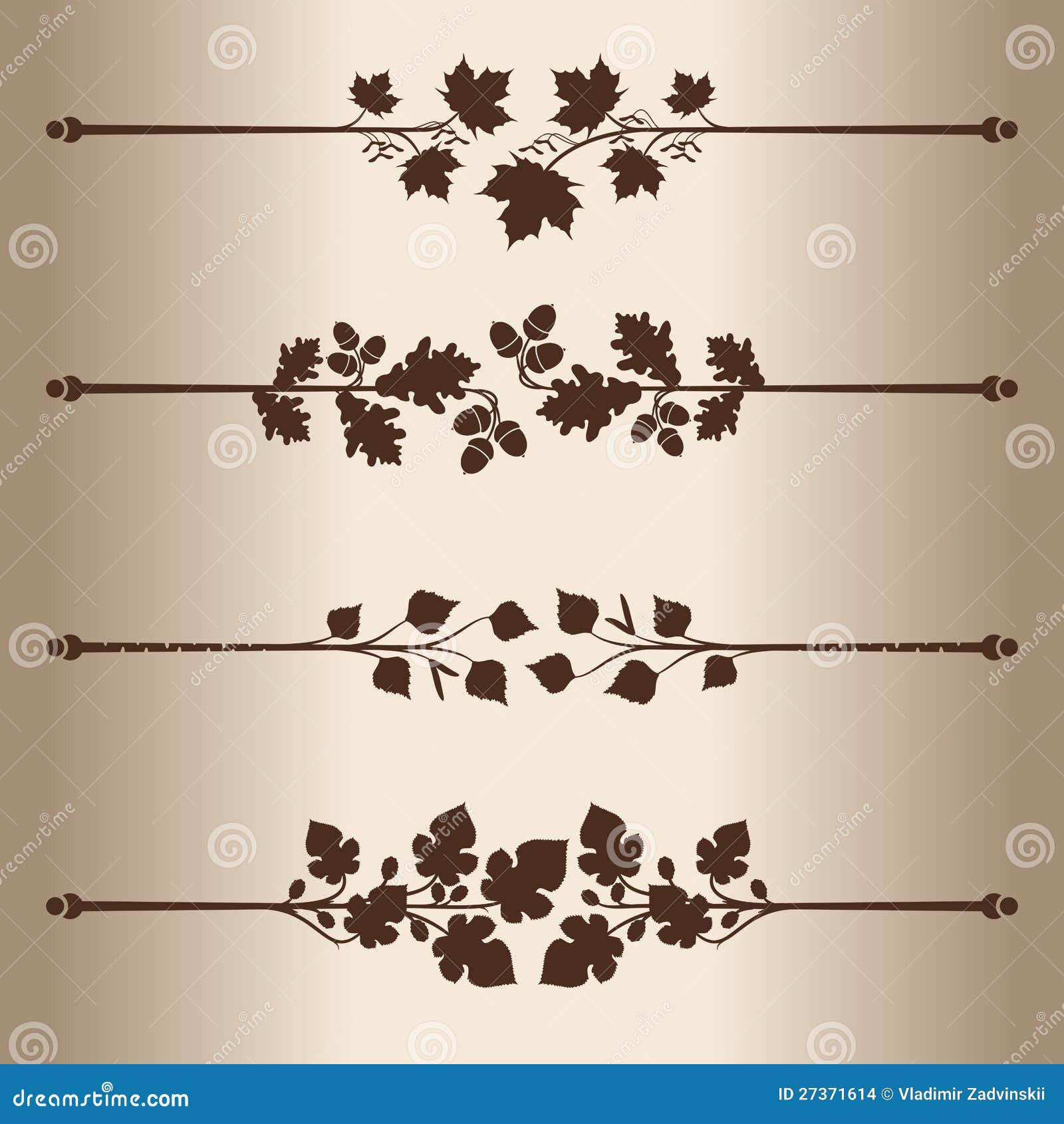 Decorative lines stock vector. Illustration of vector - 27371614