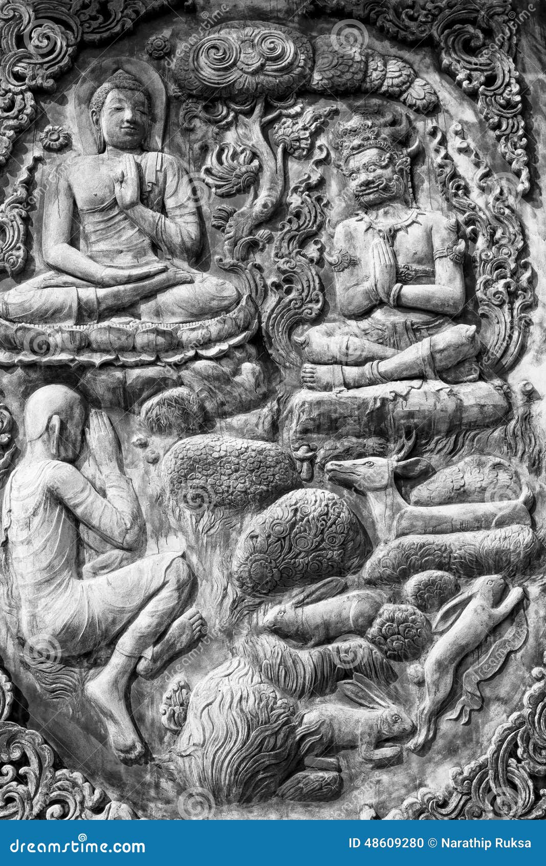 Lintel Sculpture. Royalty-Free Stock Photography | CartoonDealer.com ...