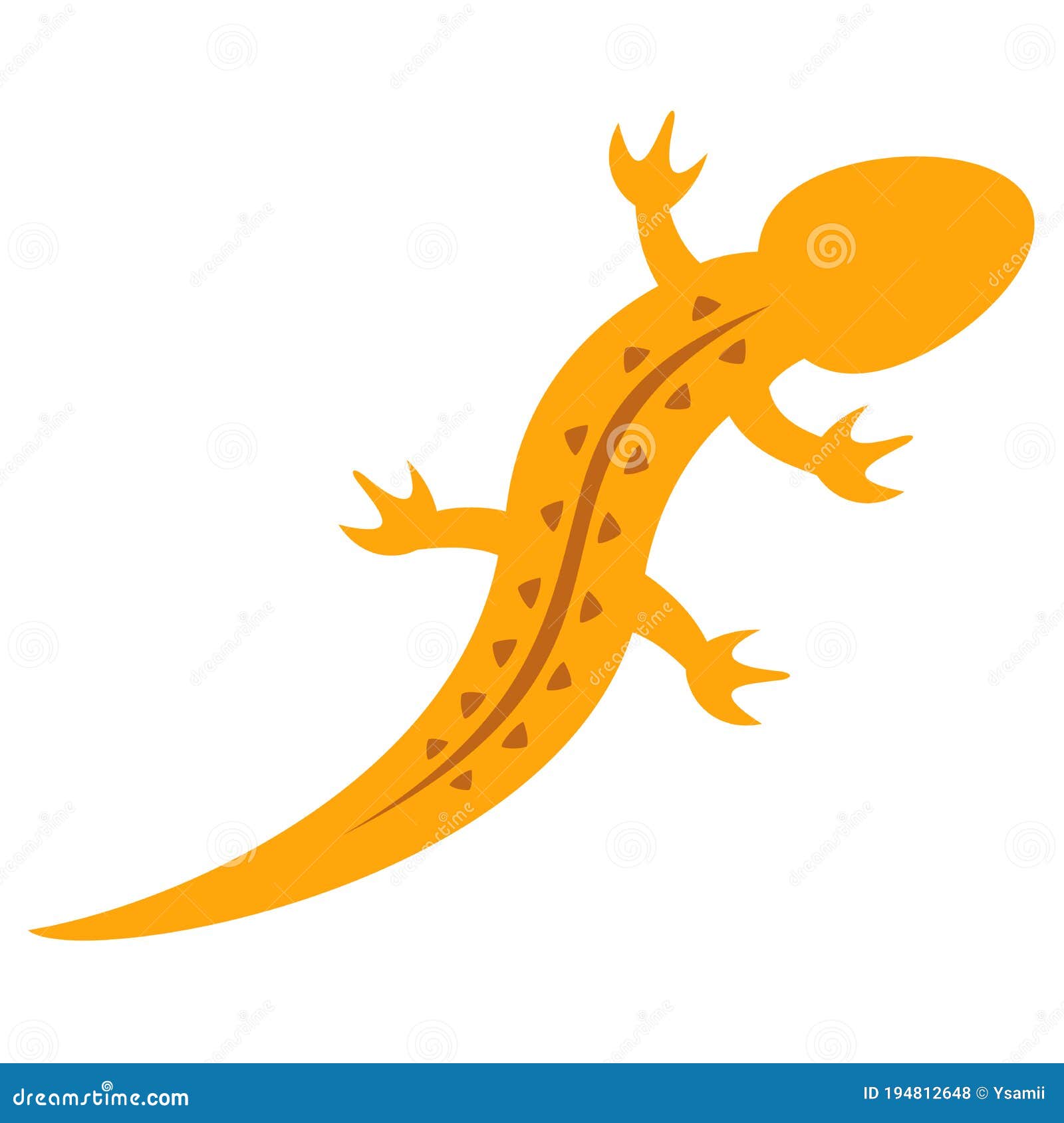 Decorative Lizard Design Vector Illustration Stock Vector ...