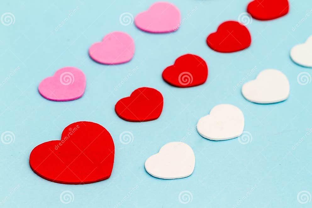 Decorative love hearts stock image. Image of details - 305884543