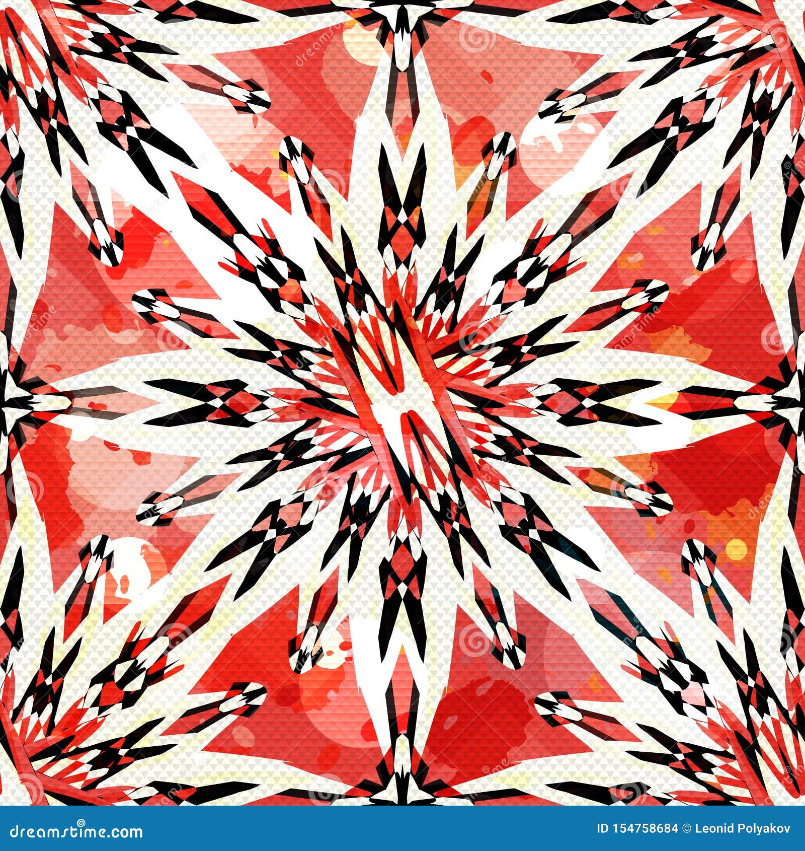 Decorative Mandala Traditional Esoteric Symbol Isolated on White ...