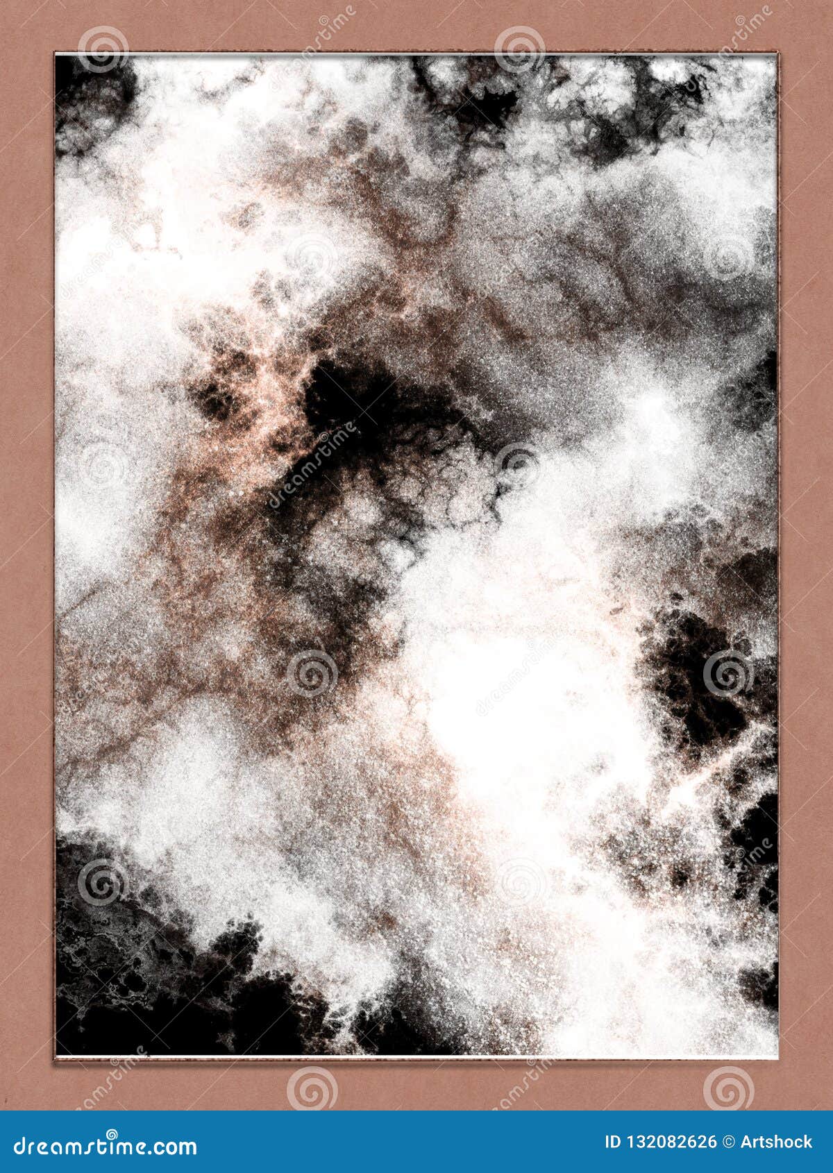 Decorative Marble Frame Background Stock Illustration - Illustration of ...