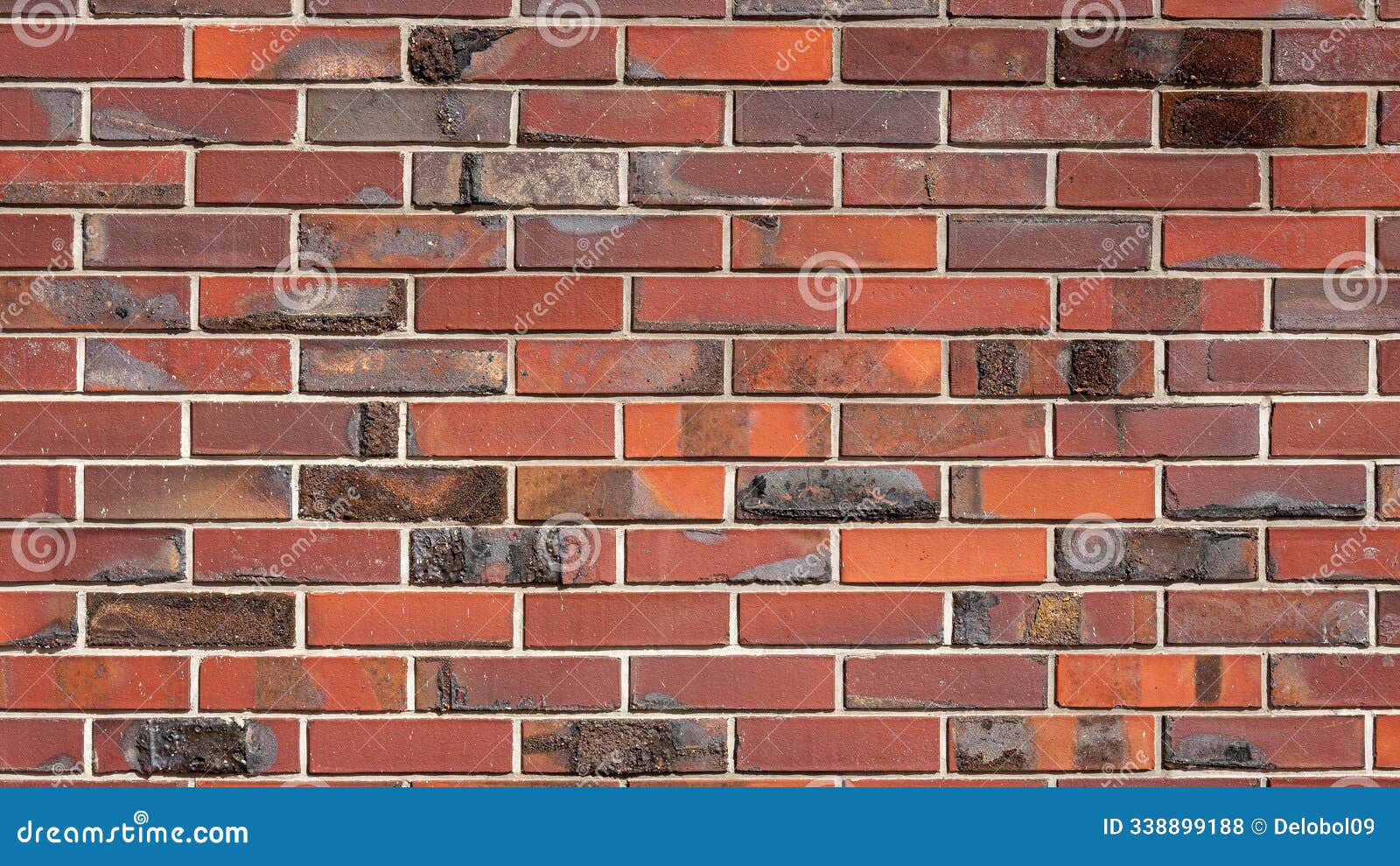 Decorative Masonry Red Burnt Brick, Background. Stock Photo - Image of ...
