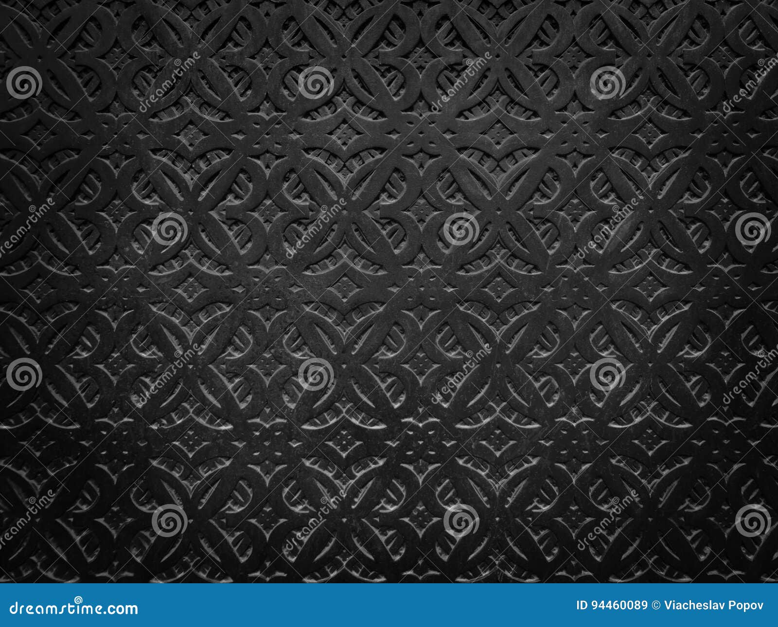 Decorative Metal Grille Pattern Stock Illustration - Illustration of ...