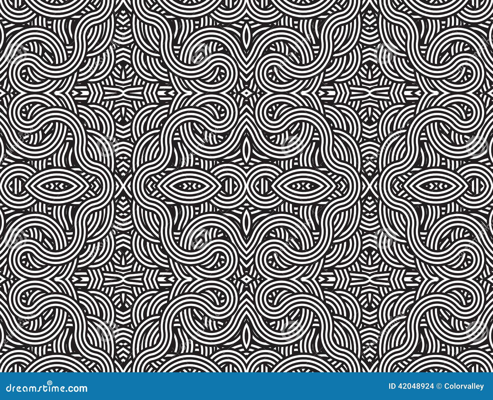 Decorative Modern Geometric Seamless Pattern Stock Vector ...