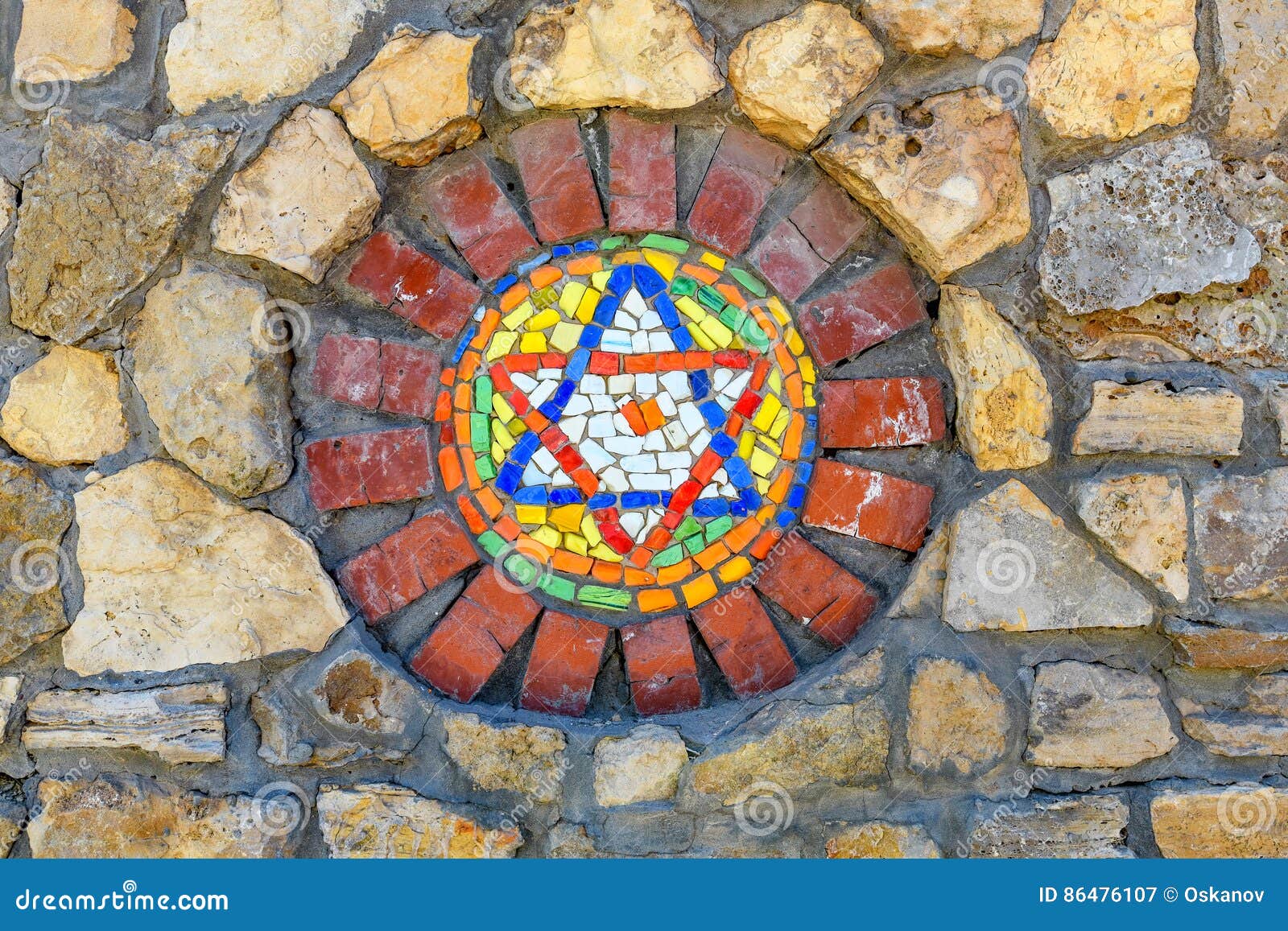 Decorative Mosaic of Jewish Star Editorial Photography - Image of david ...