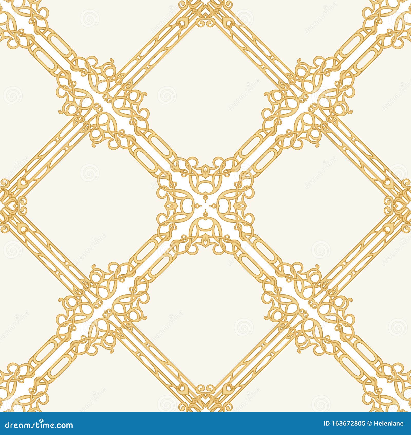 Decorative Motif, Frames, Borders. Seamless Pattern, Background Stock ...