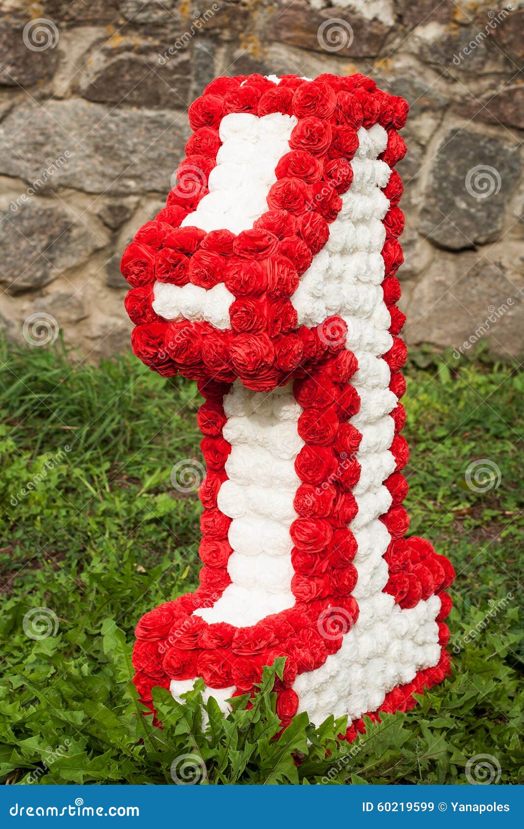 Decorative number one stock image. Image of background - 60219599