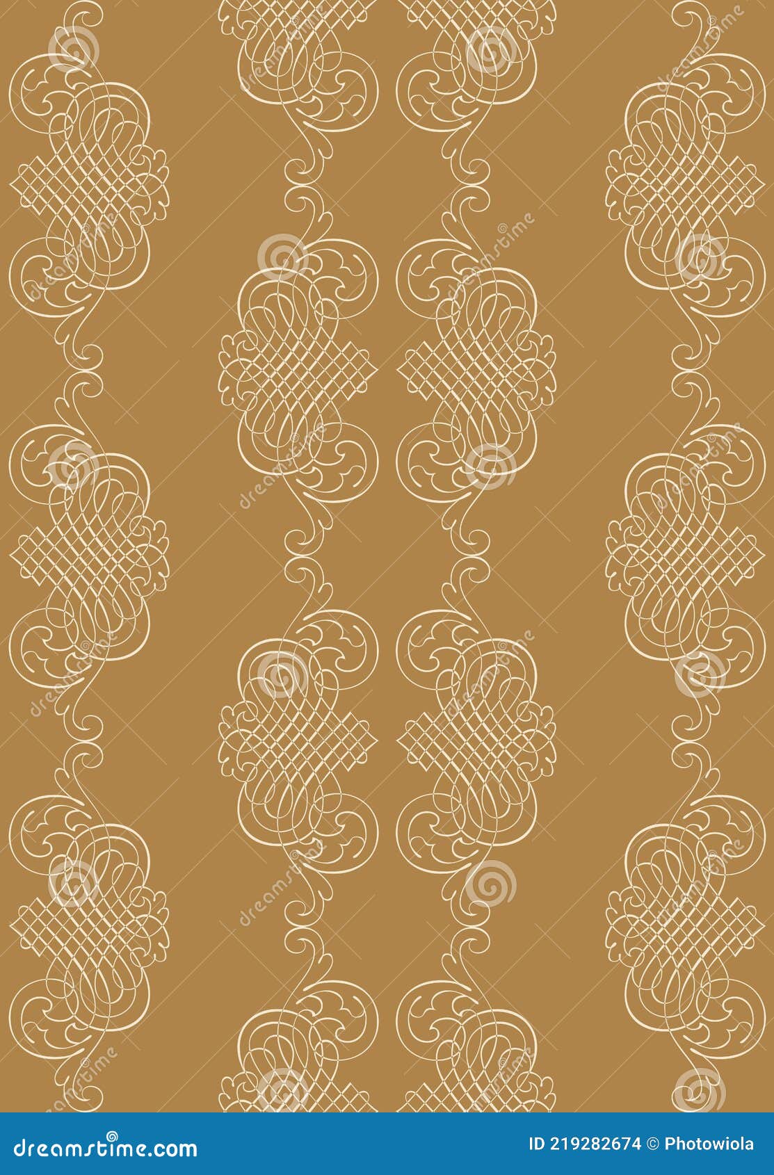 Decorative Oriental Pattern for Fabrics, Wallpapers and Paper. Stock ...