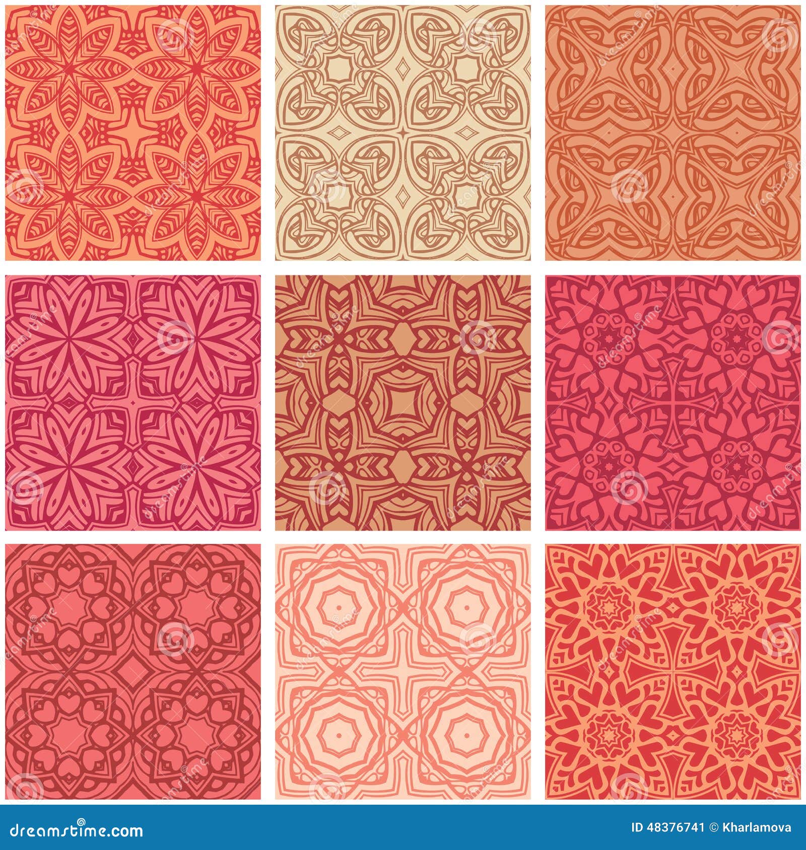 Decorative ornament stock vector. Illustration of modern - 48376741