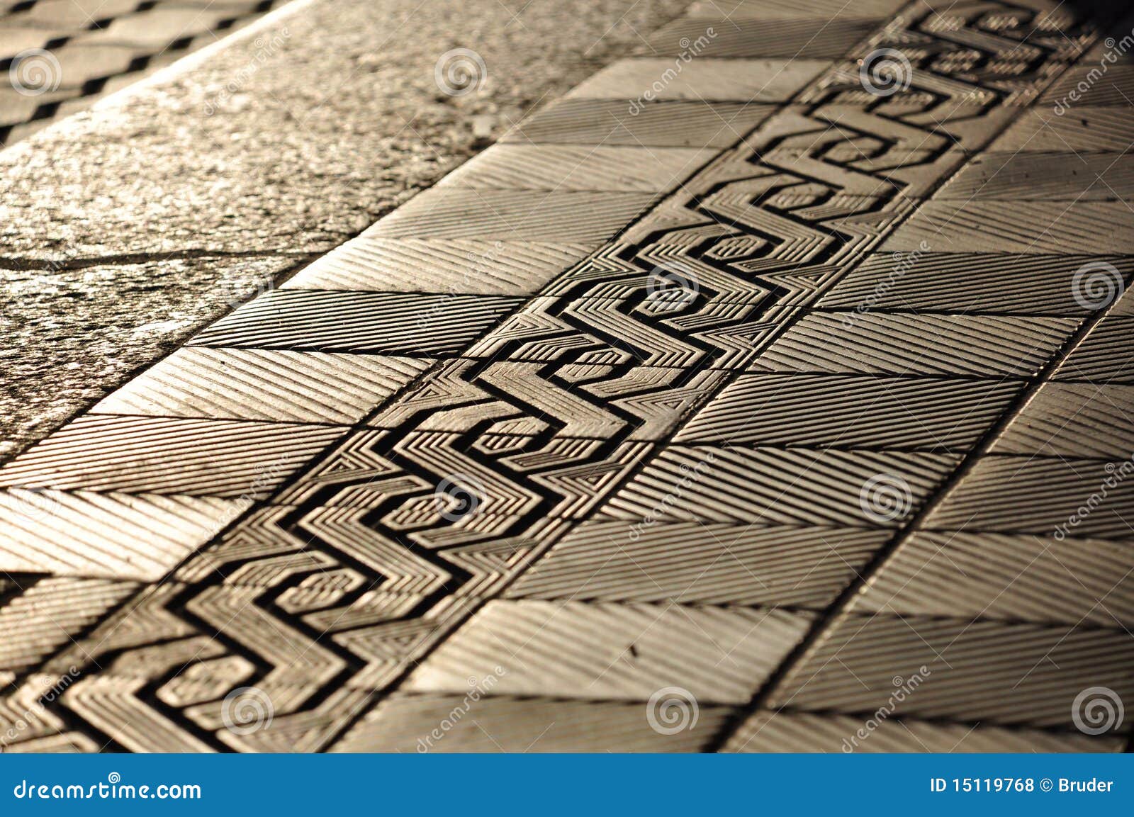 Decorative Ornament Pavement Stock Photo - Image of background, macro ...