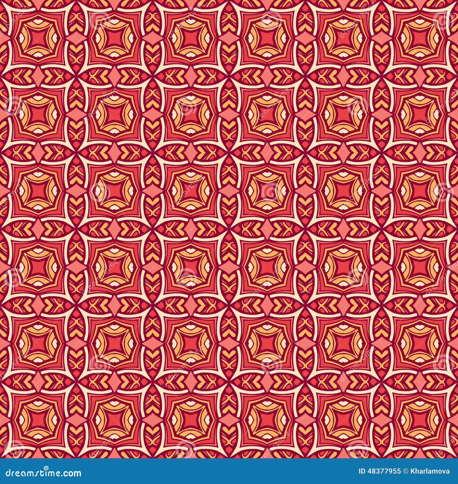 Decorative ornament stock vector. Illustration of frame - 48377955