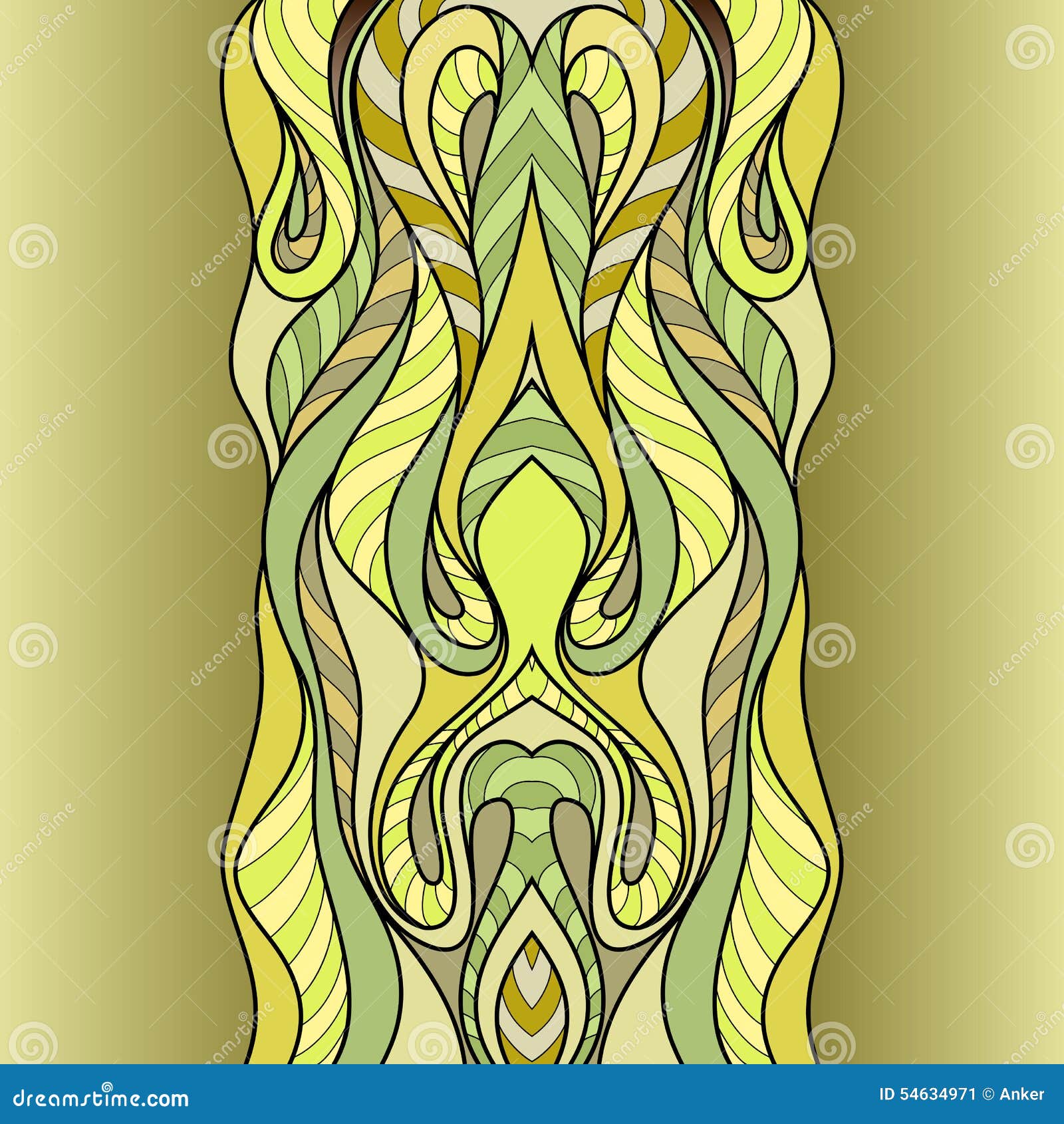 Decorative Ornamental Pattern Background Stock Vector - Illustration of ...