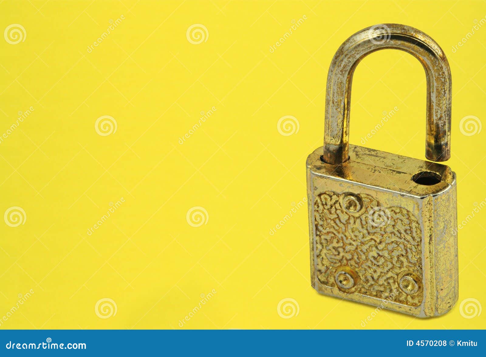 Decorative Padlock stock photo. Image of closeup, decorated - 4570208