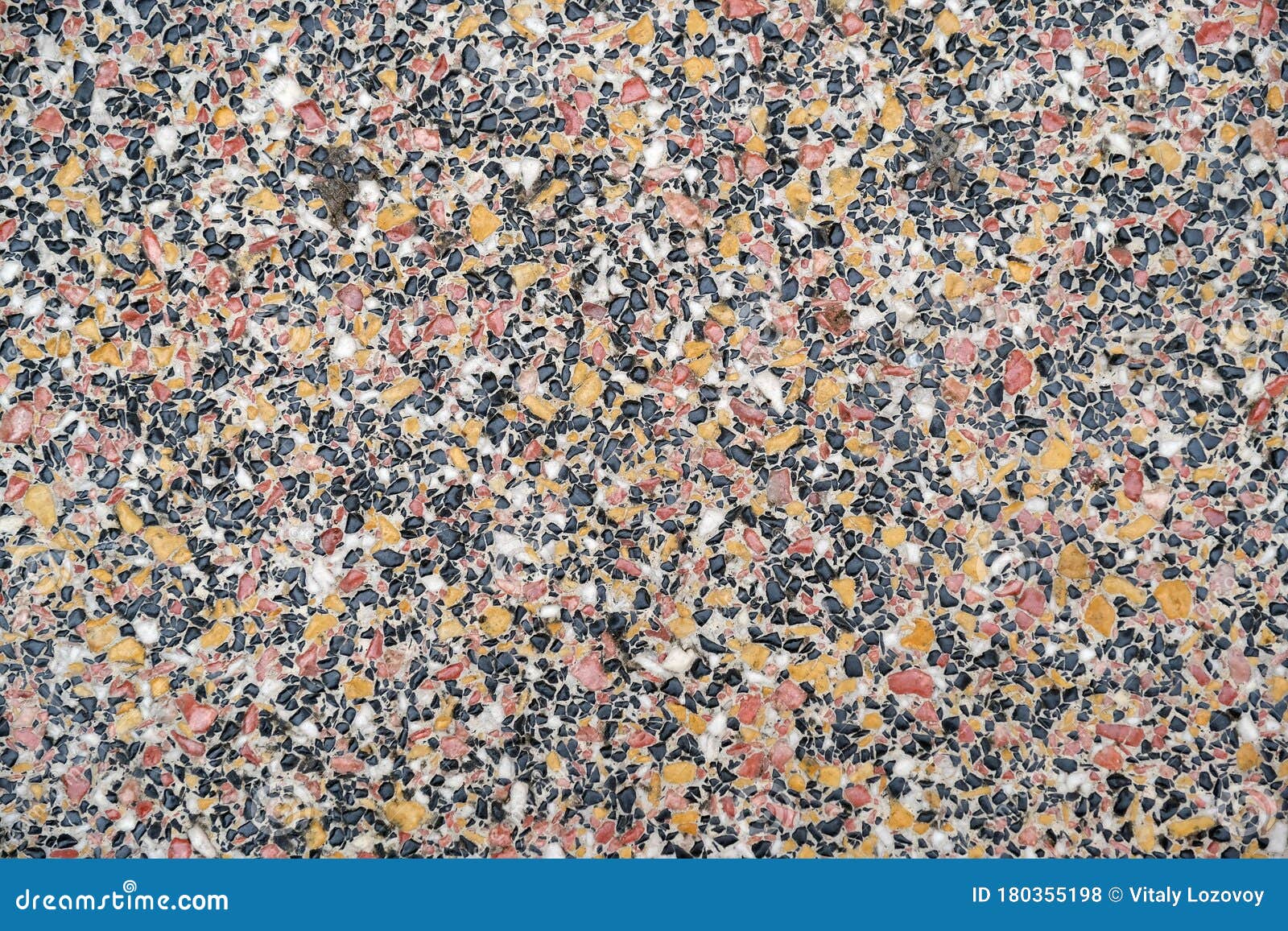 Decorative Panel of Marble Chips Stock Photo - Image of concrete ...