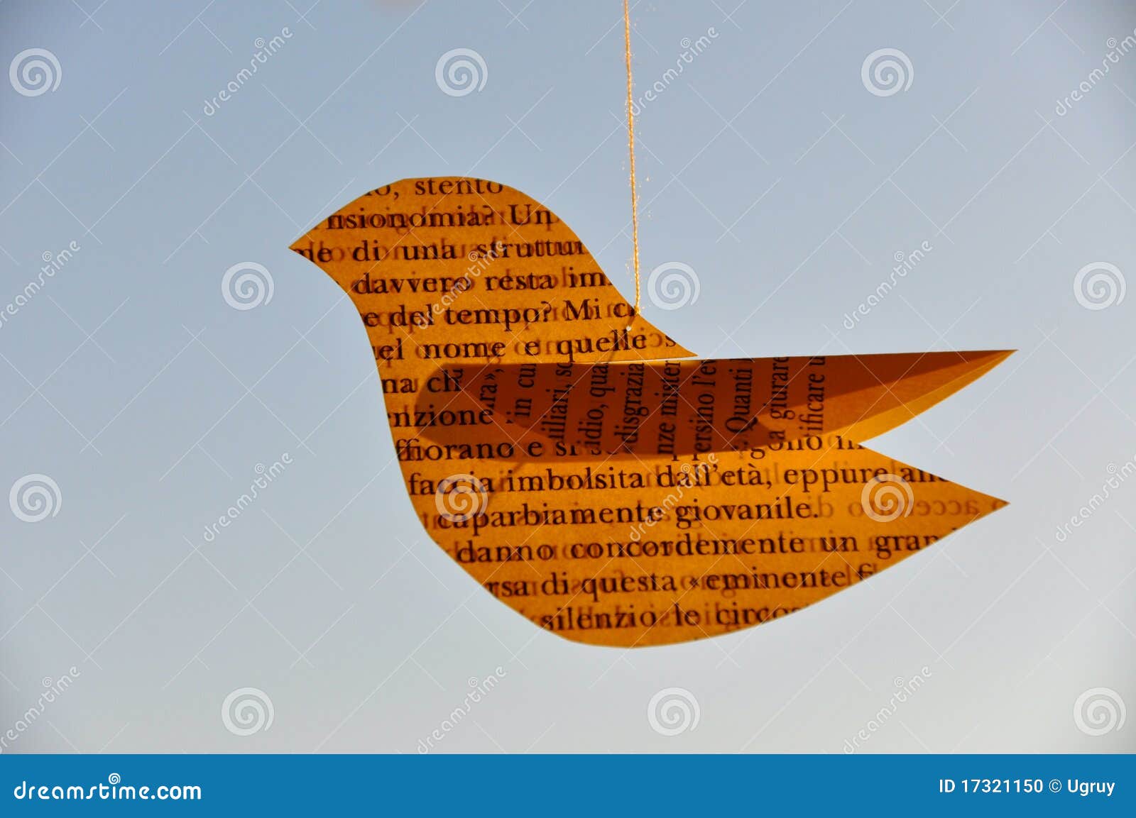 Decorative paper birds stock photo. Image of decoration - 17321150