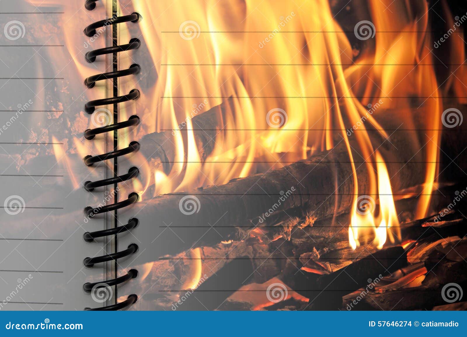 Decorative paper with fire stock photo. Image of fire - 57646274