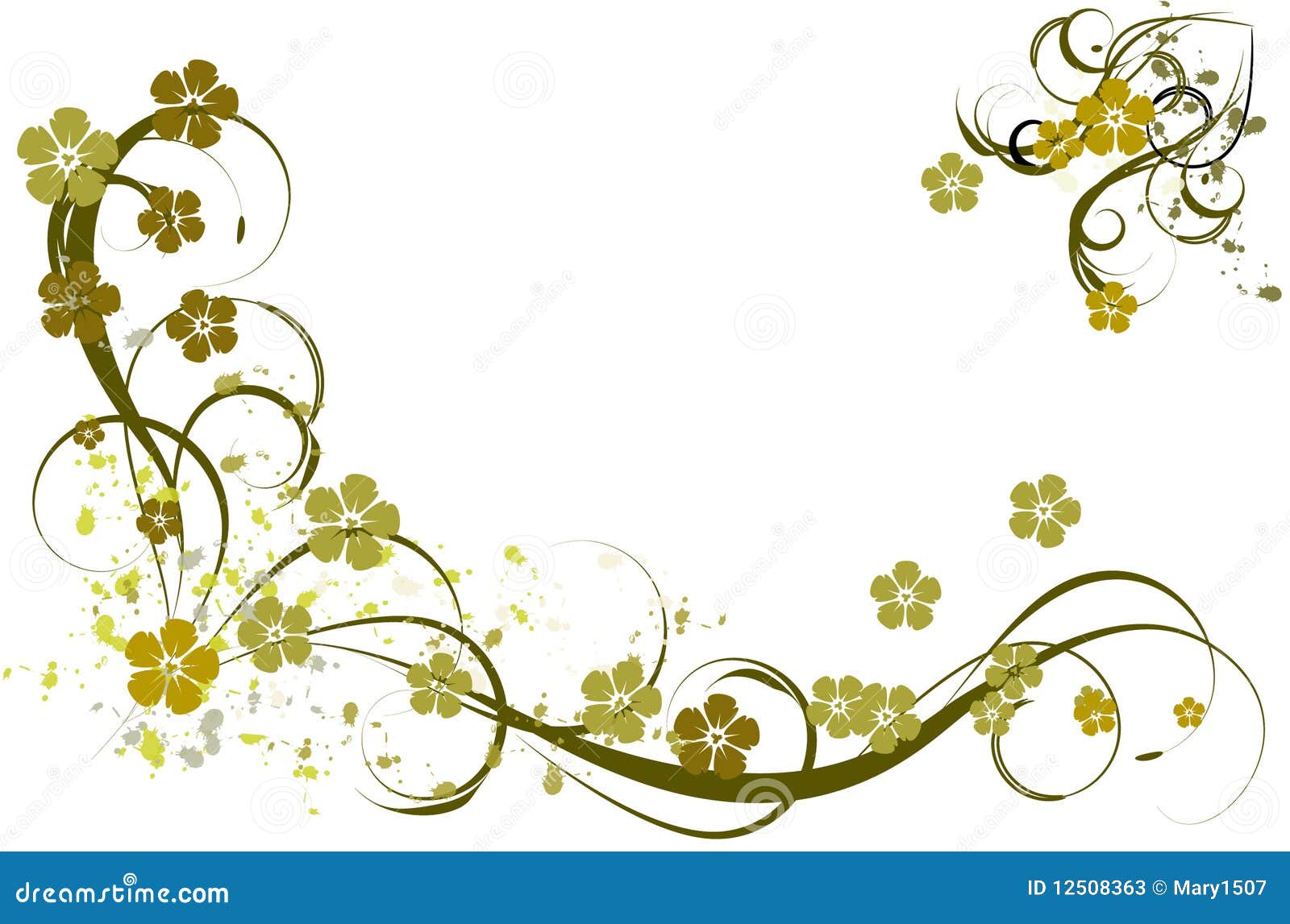Decorative pattern stock vector. Illustration of wallpapers - 12508363