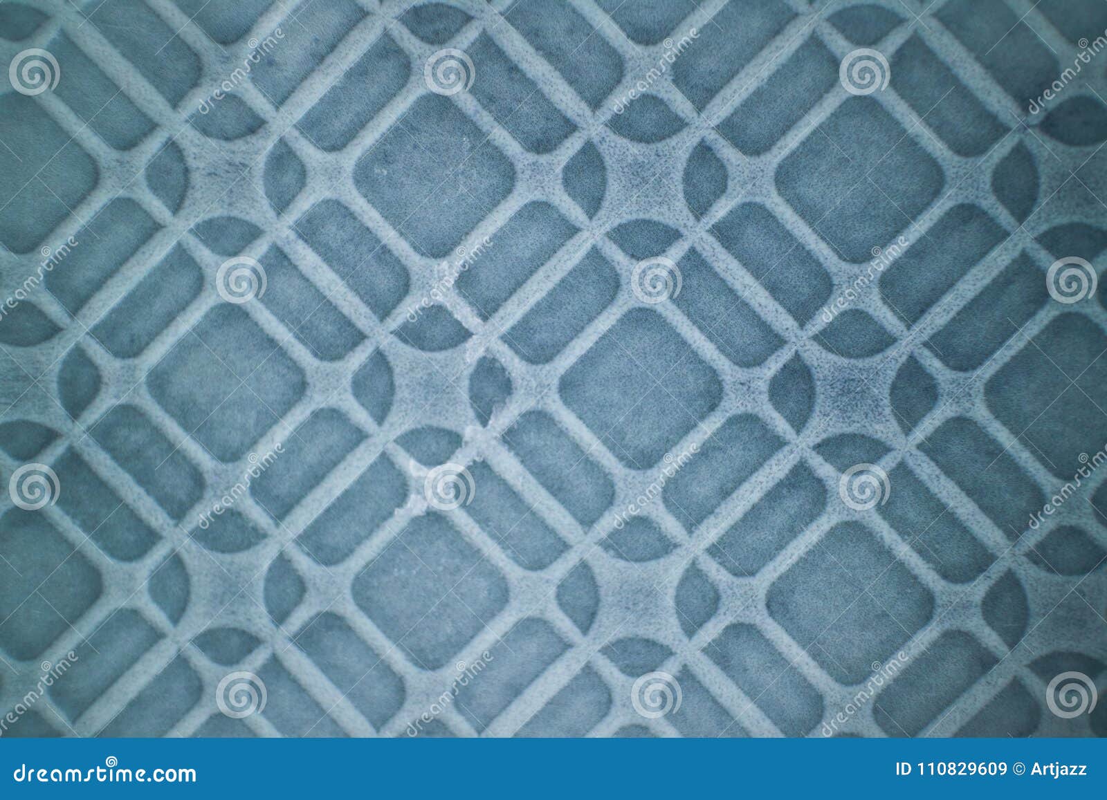 Decorative Pattern on Ceramic Blue Tile Stock Image - Image of detail ...